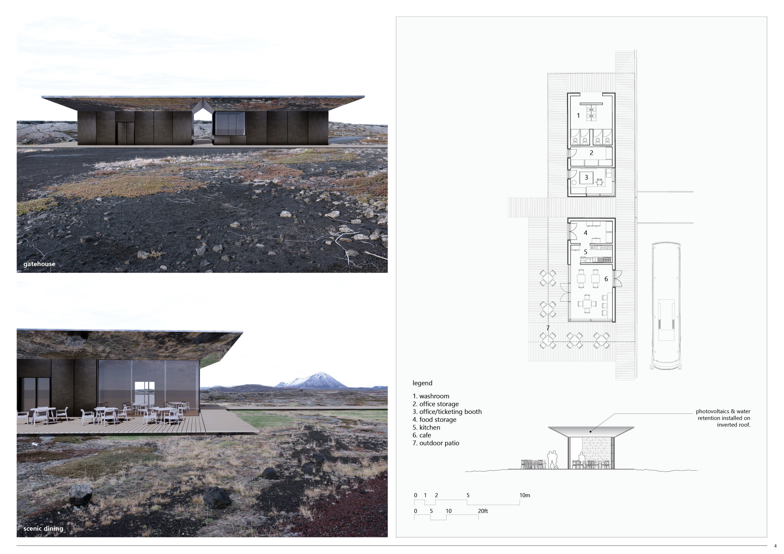 Architecture project // Corten Steel and Mirrored Surfaces Create ...