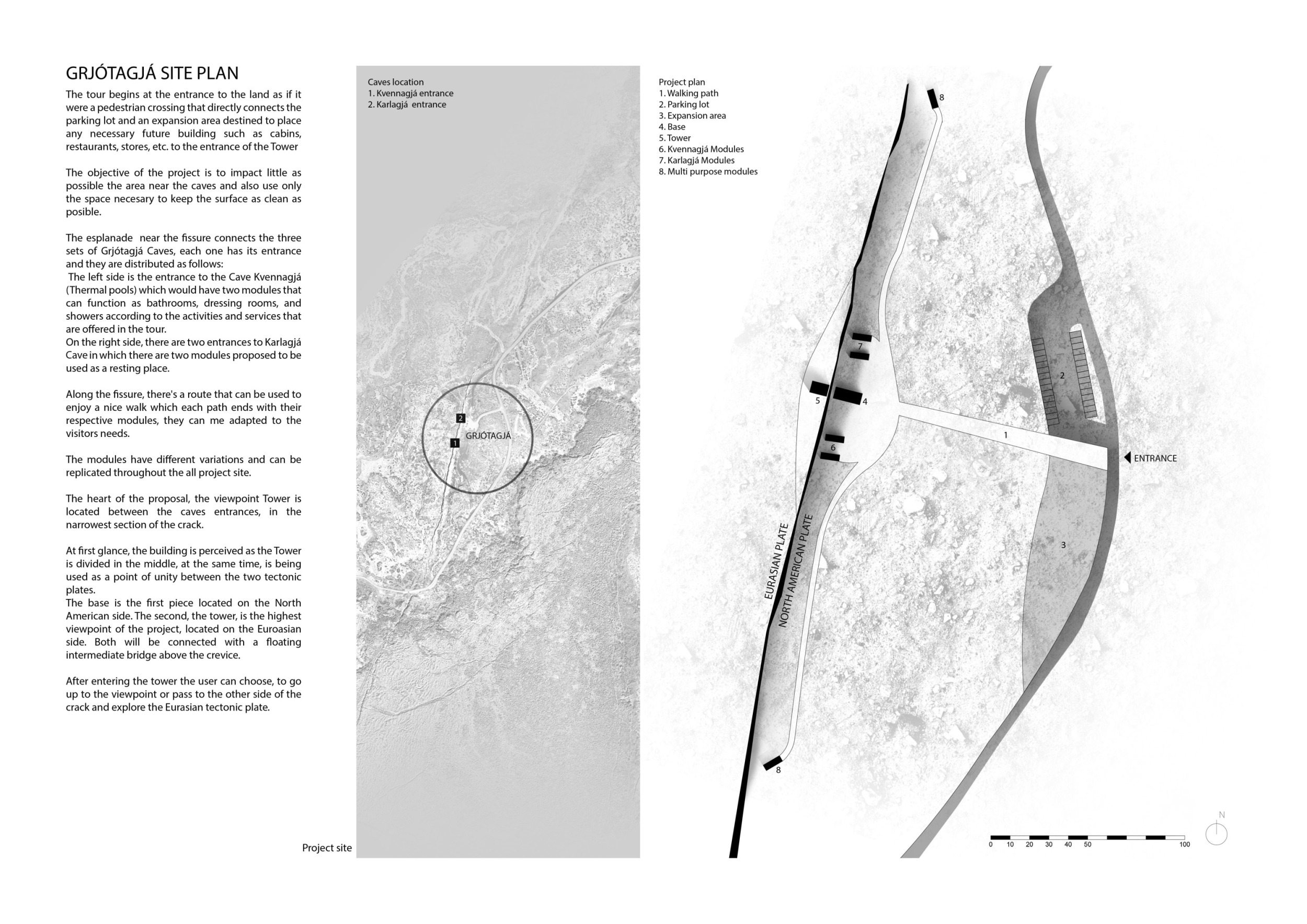 Architecture project // Volcanic Rock and Timber Structure Overlooking ...