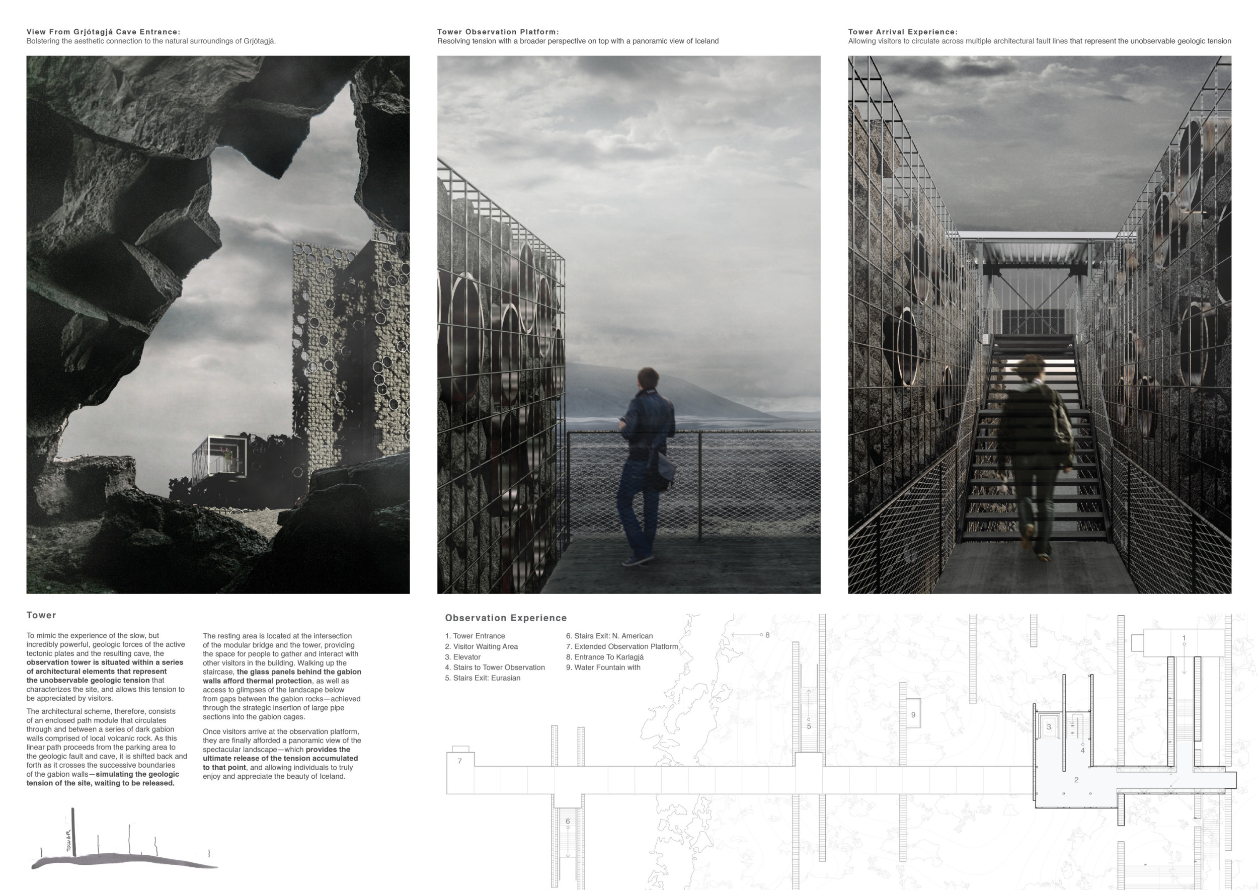 Architecture project // Exploring Tectonic Tension Through Volcanic ...