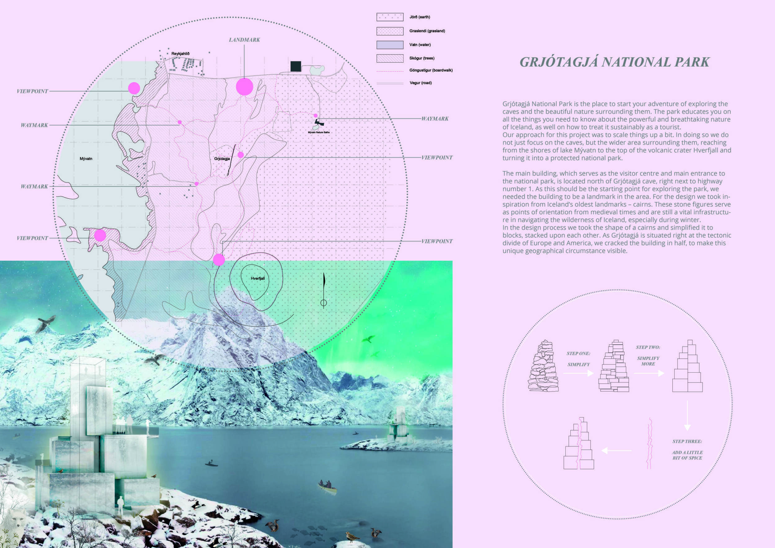 Architecture project // Tectonic Divides and Concrete Forms in a ...