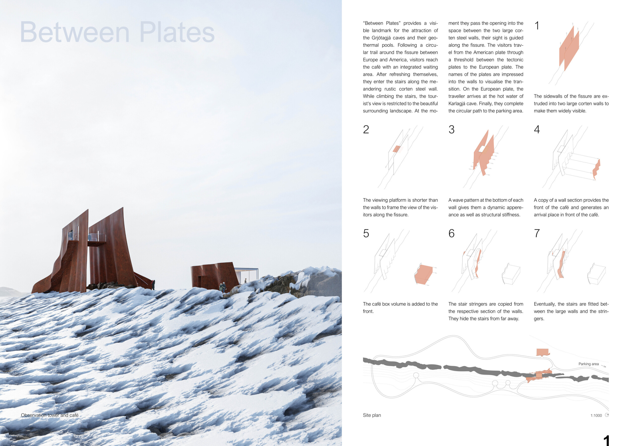 Architecture project // Corten Steel Walls Framing Tectonic Futures ...