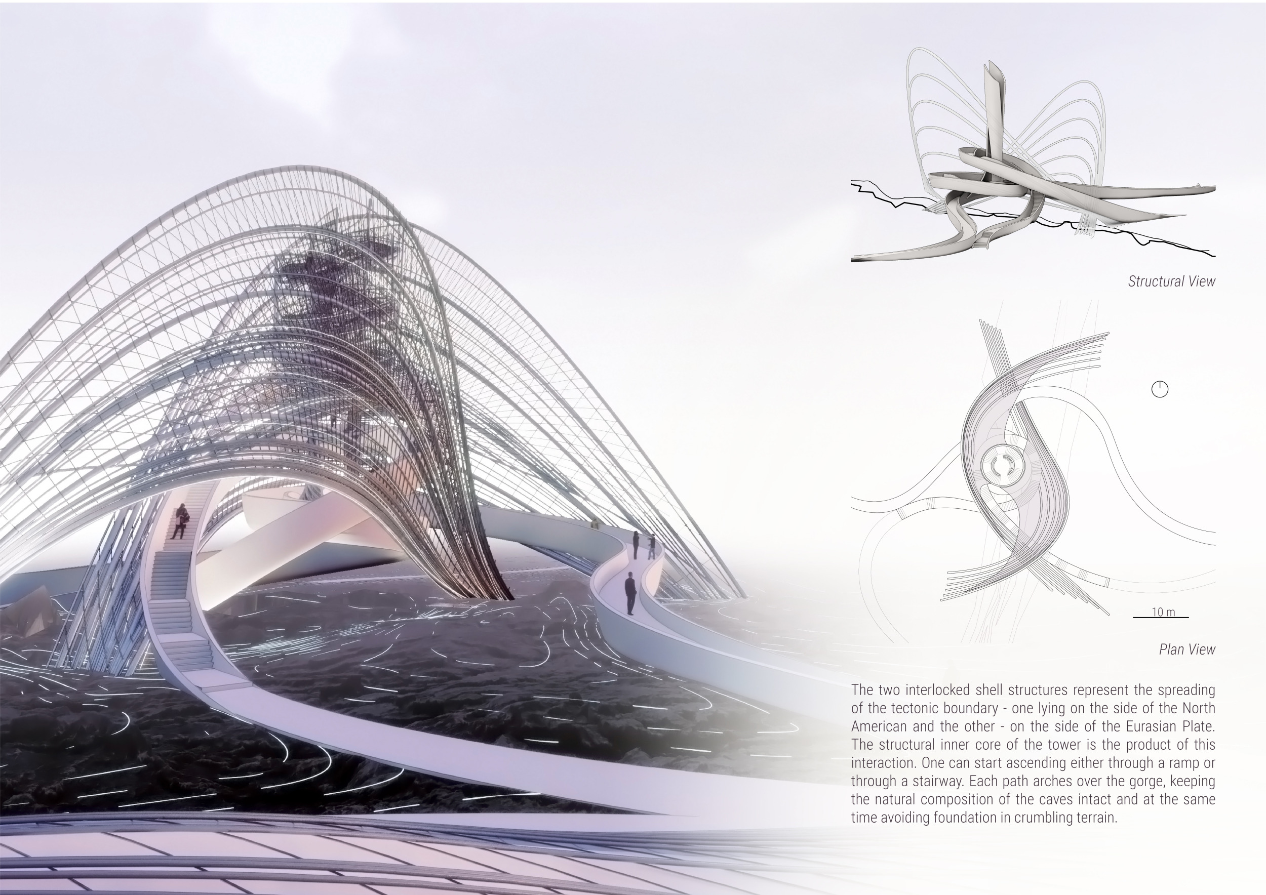 Architecture project // Interlocked Shell Structures Reflecting ...