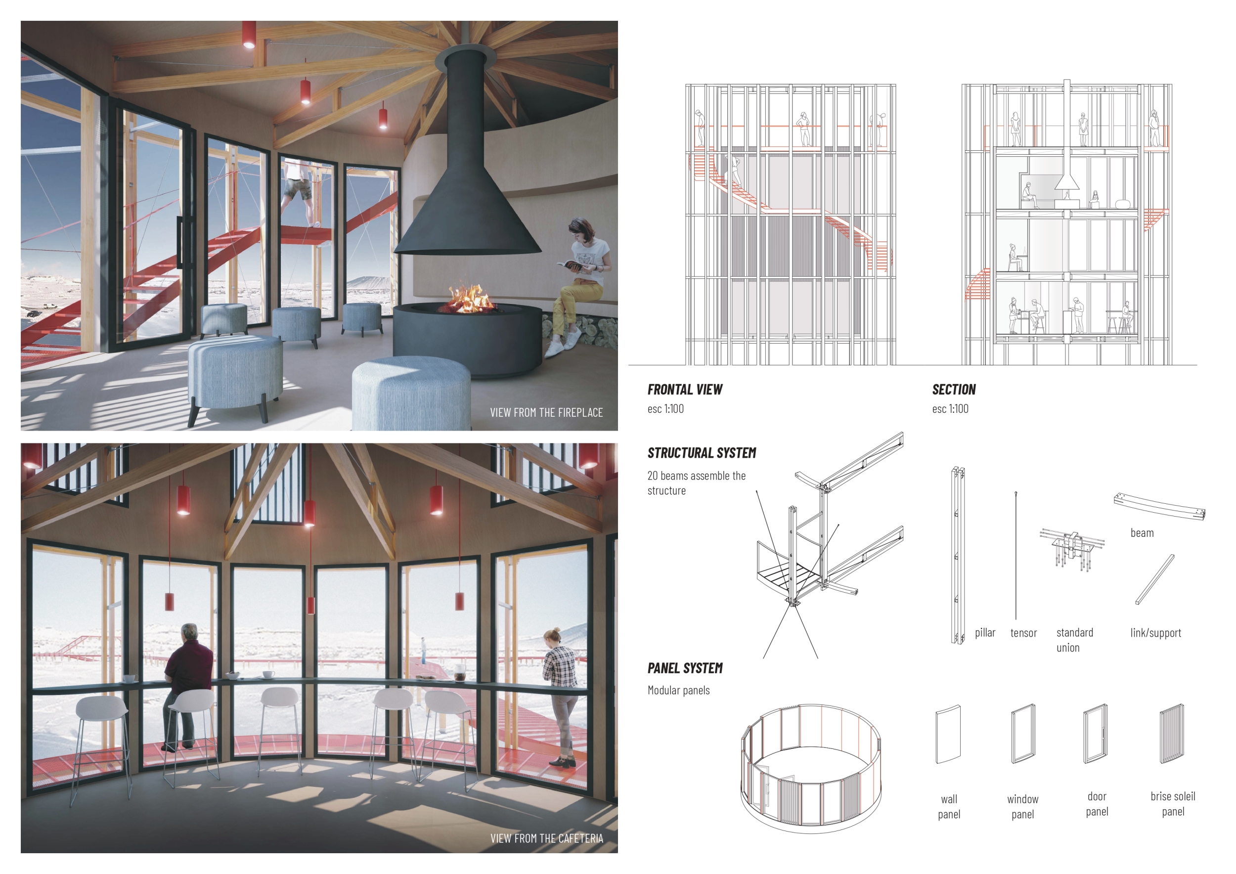 Architecture project // Balconies and Water Harvesting in a Modular ...