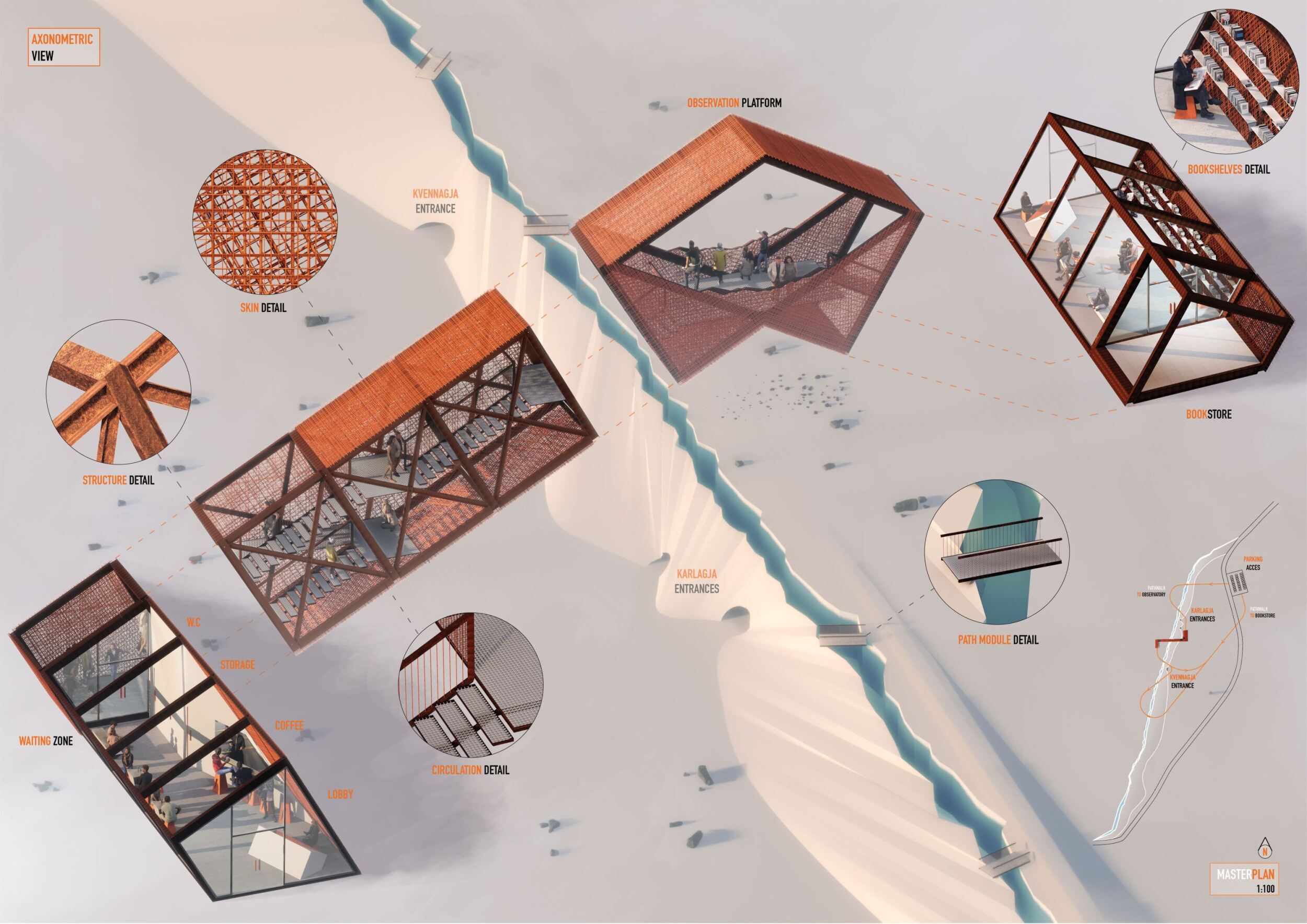 Architecture project // Reinforcing Bars and Water Collection in a ...
