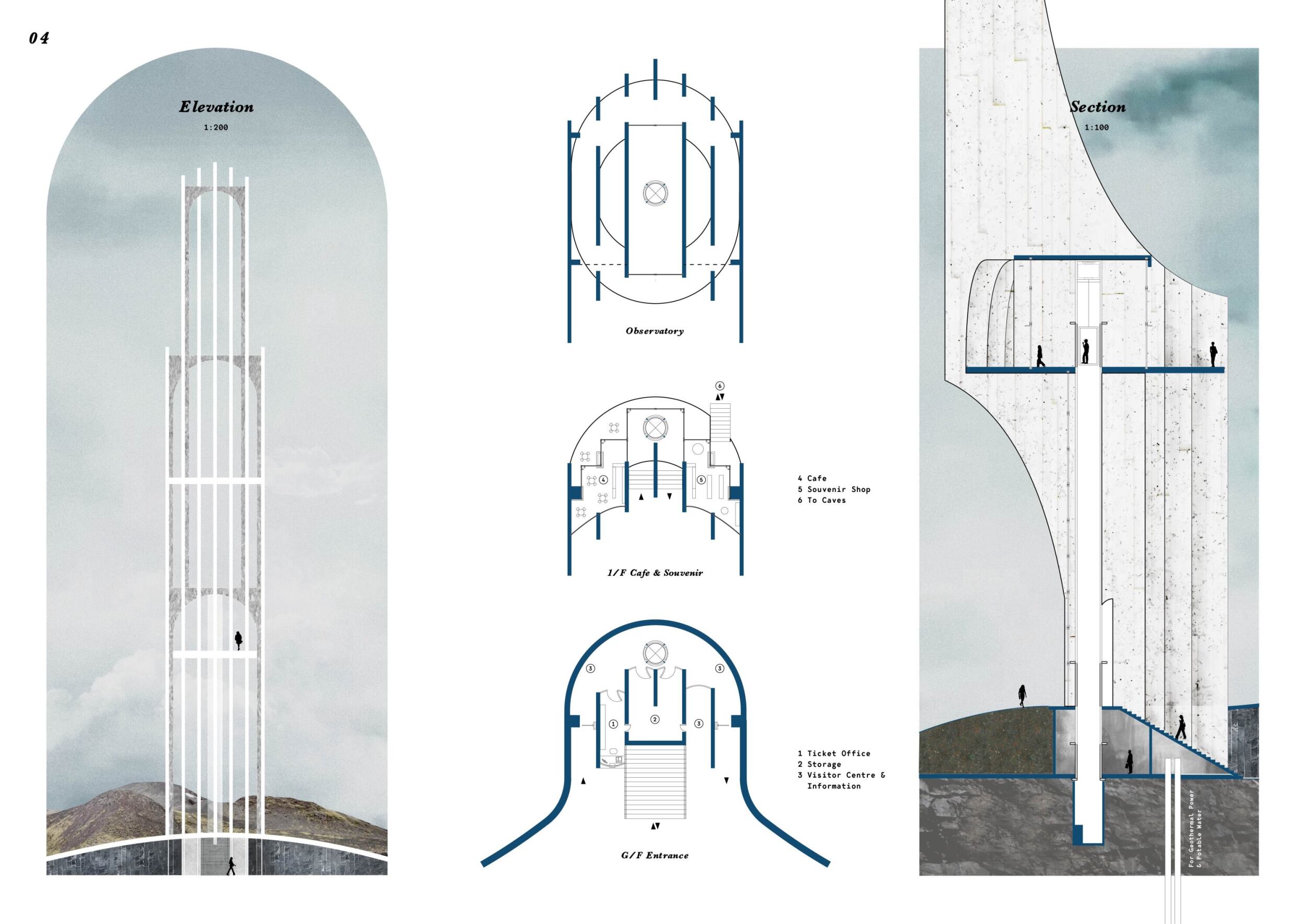 Architecture project // Observatory Tower Offering Elevated Views of ...