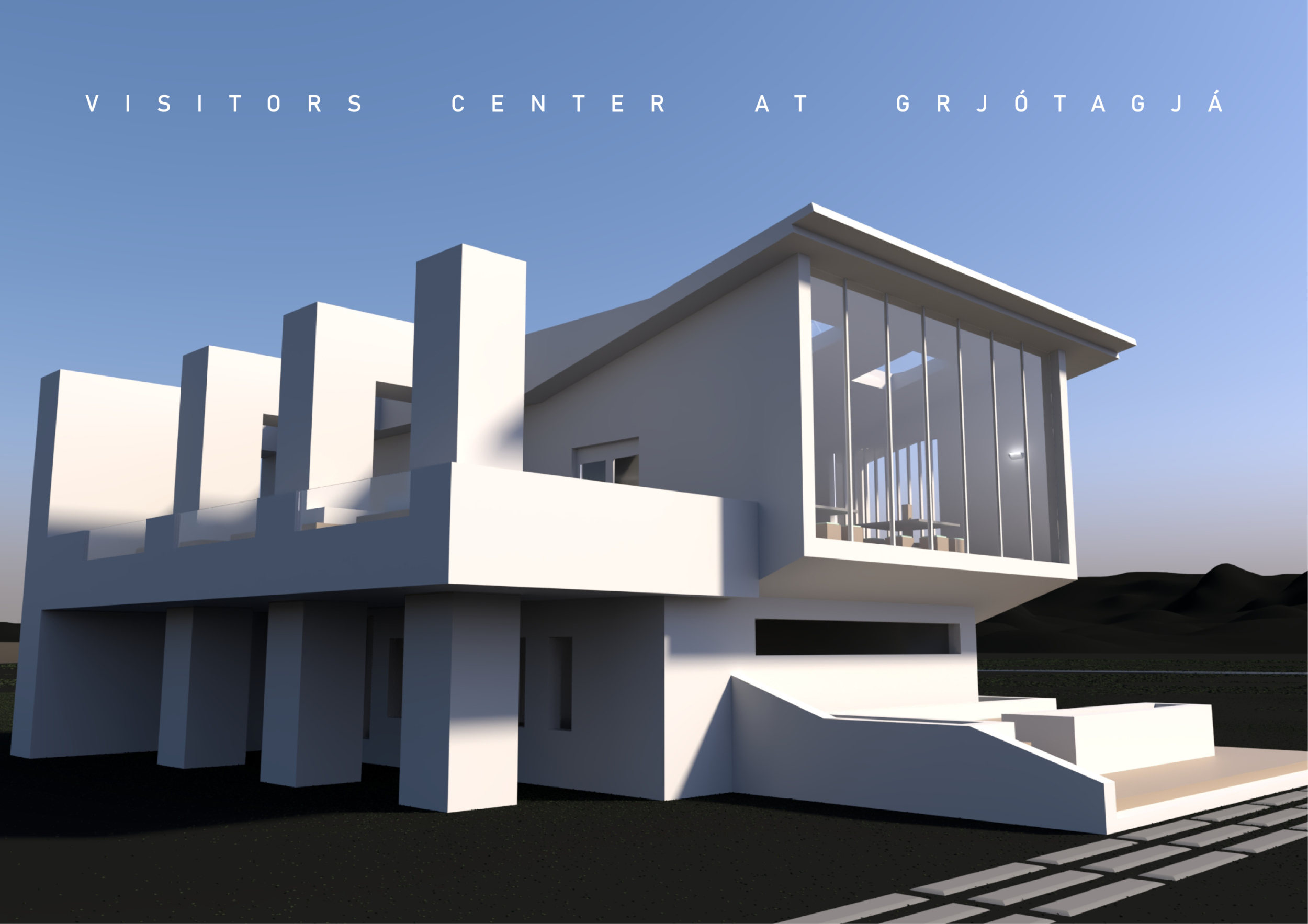 Architecture project // Vistas from Helical Balconies Above Northern Caves