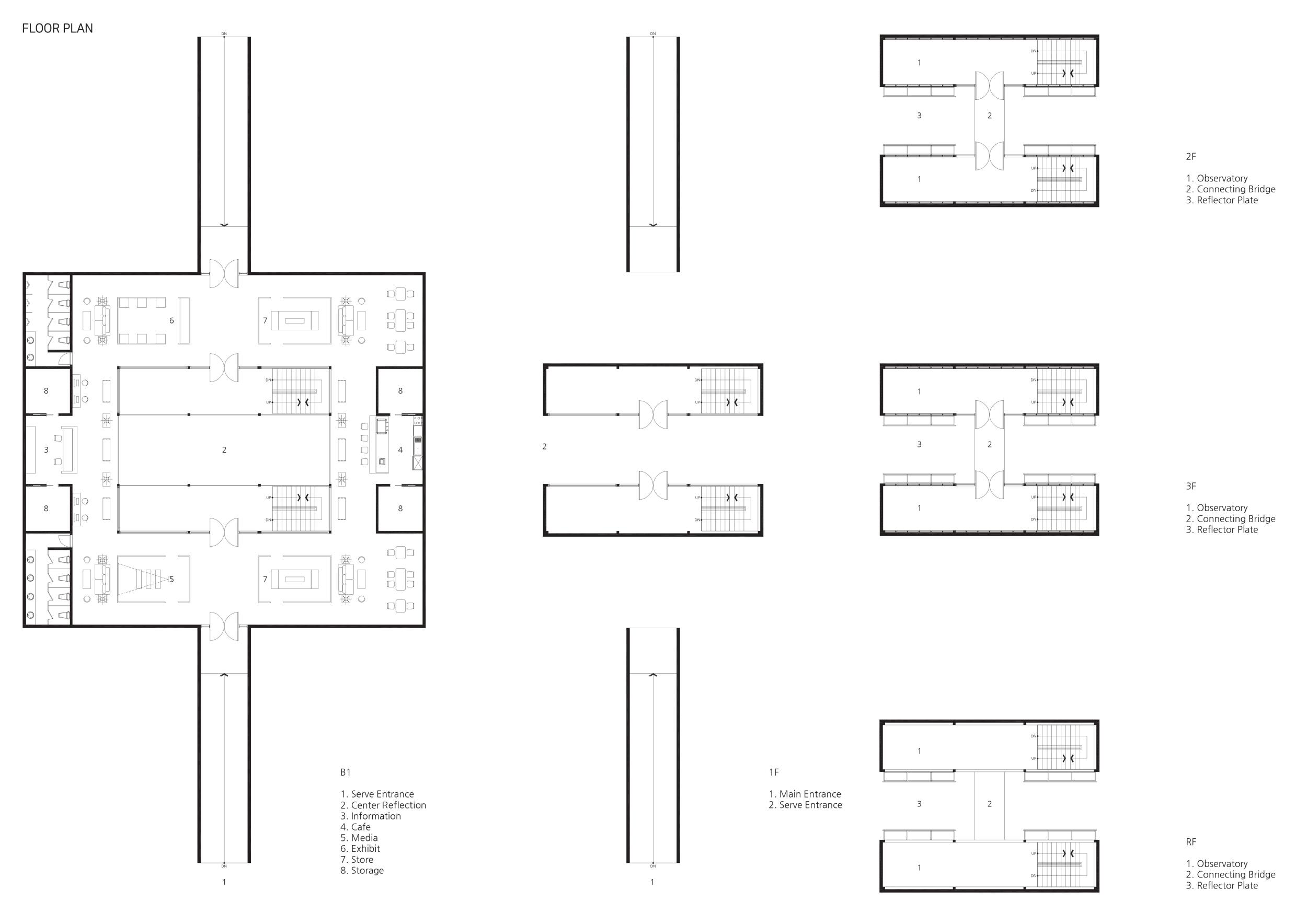 Architecture project // Tectonic Boundary Structure with Reflective ...