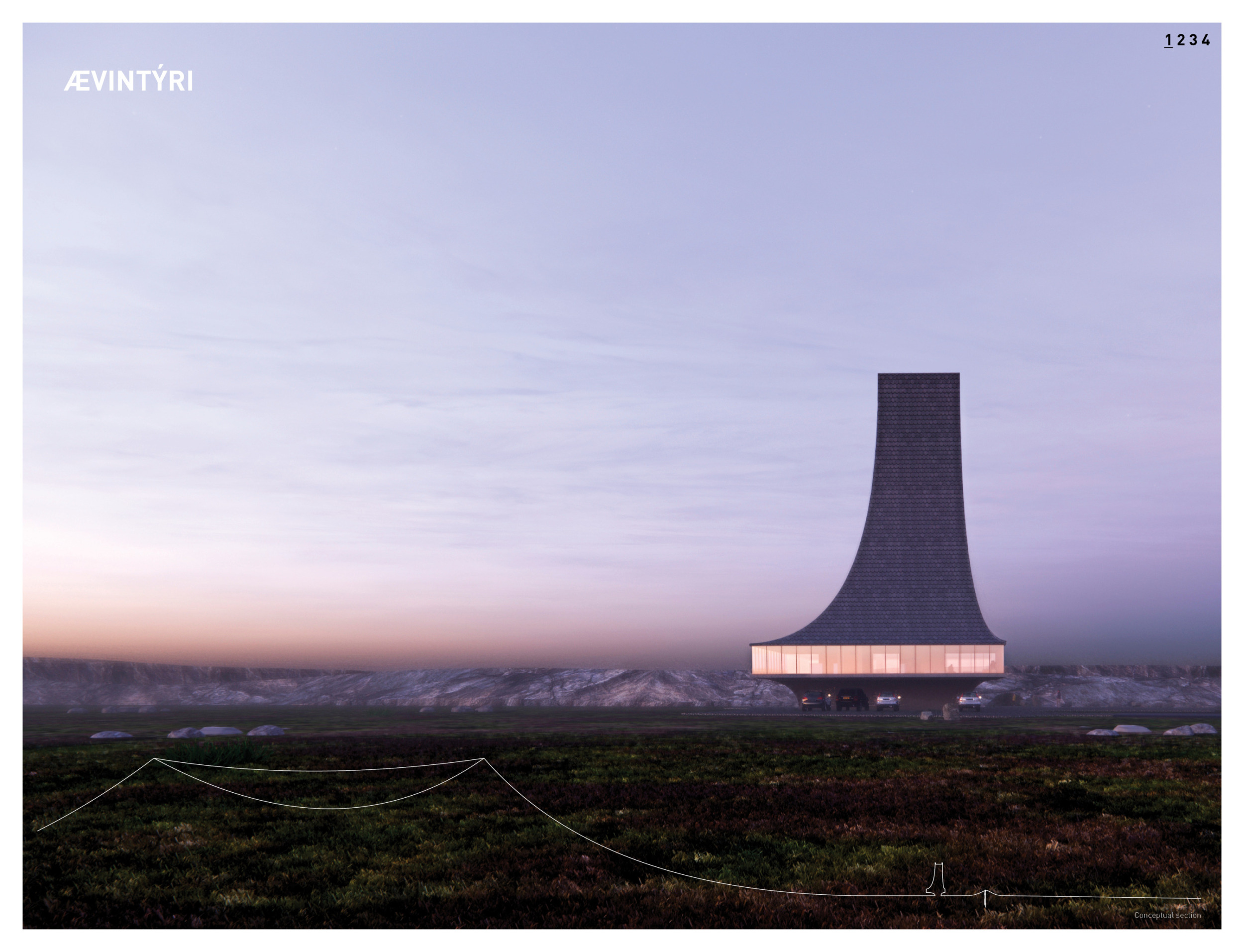 Architecture project // Sheltering Views from a Tectonic Observation ...