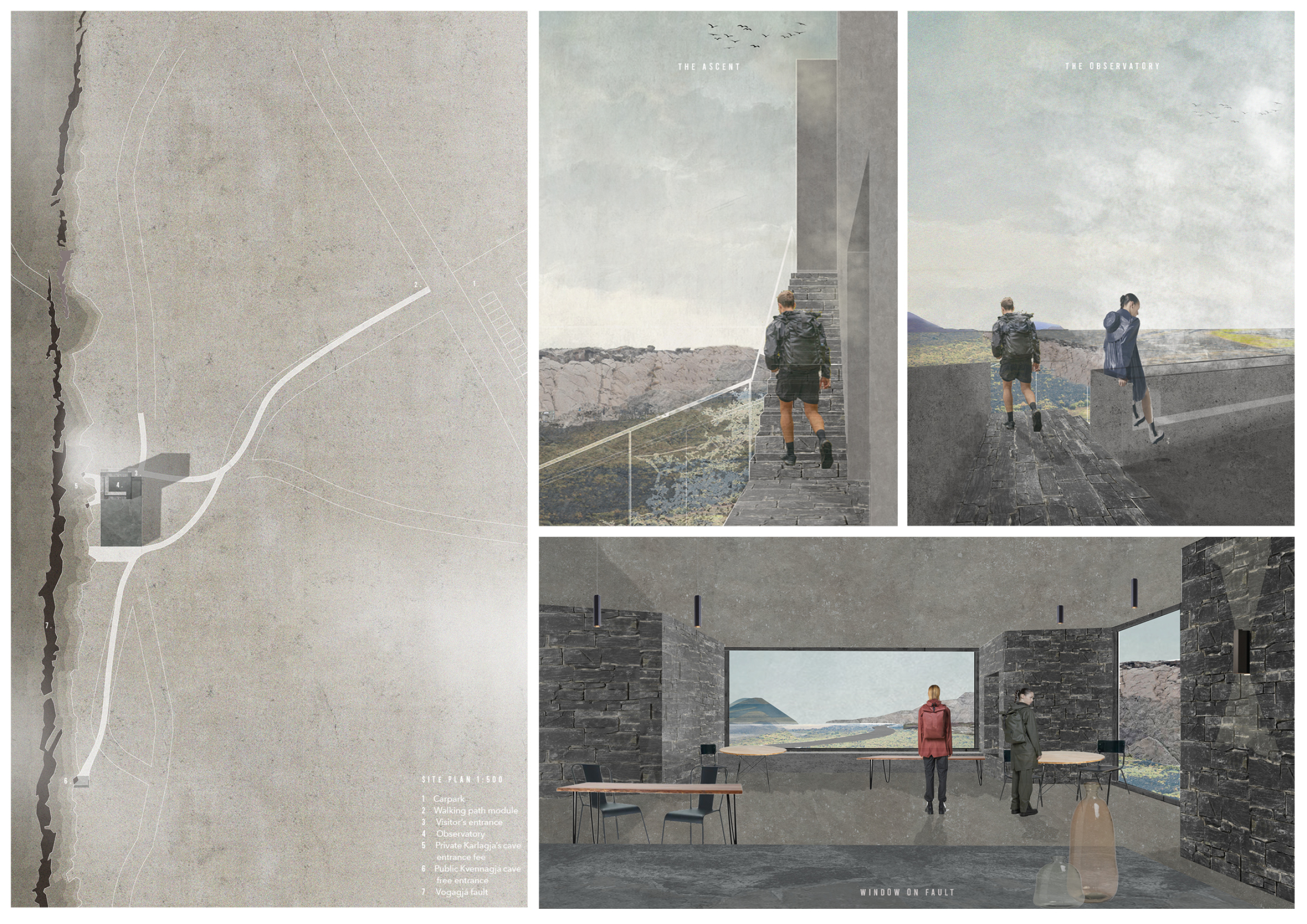 Architecture project // Basalt Monoliths Embracing Geothermal Warmth in ...