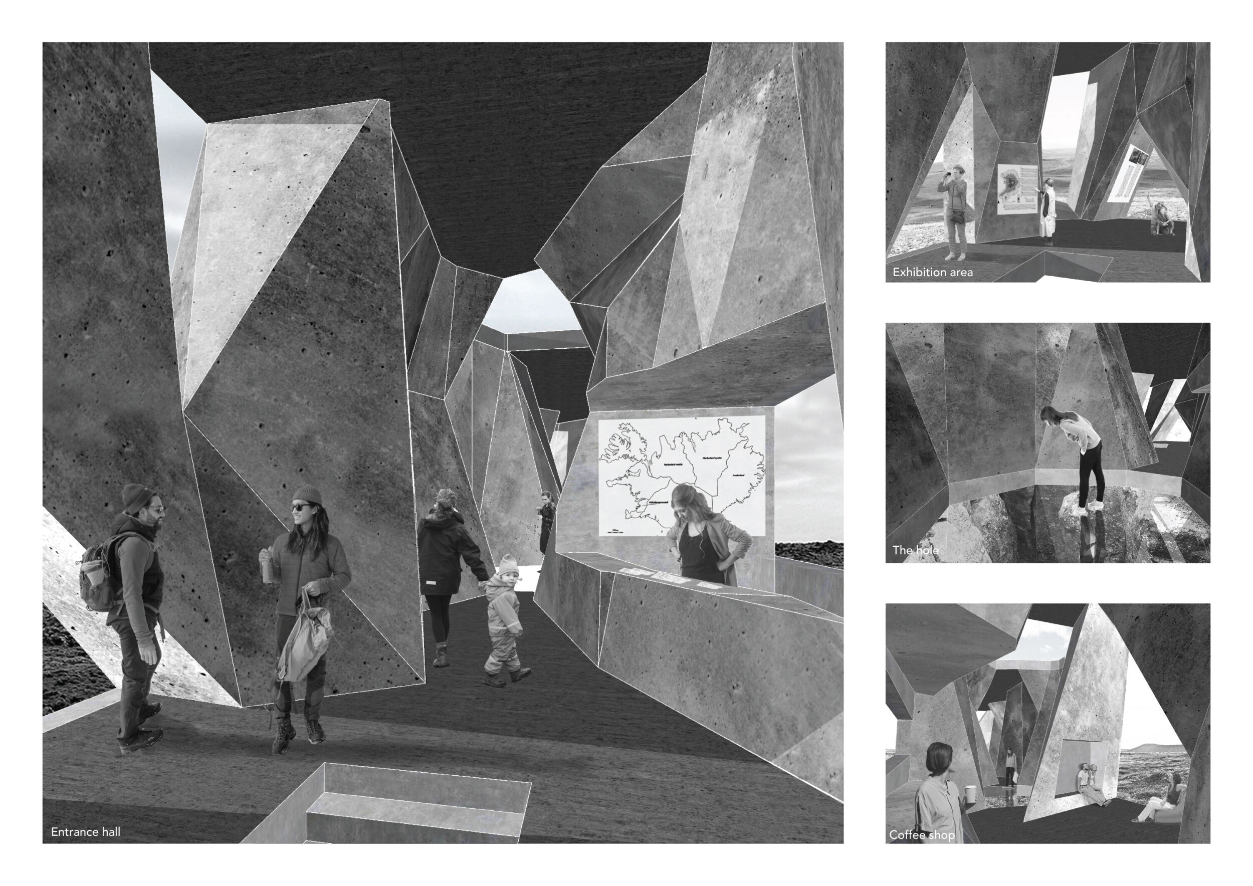Architecture project // Golden-Clad Observation Tower with Recycled ...