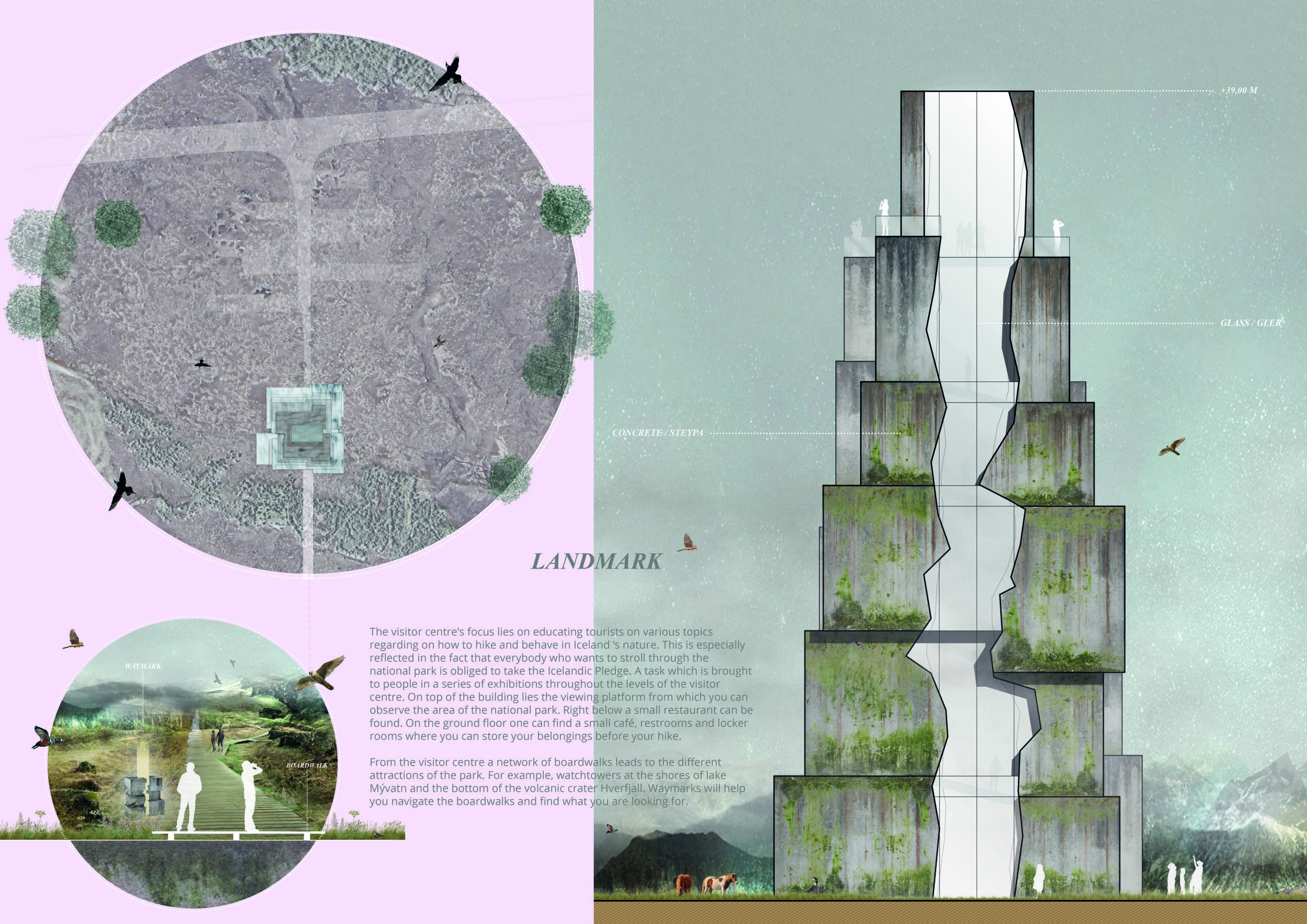 Architecture project // Tectonic Divides and Concrete Forms in a ...