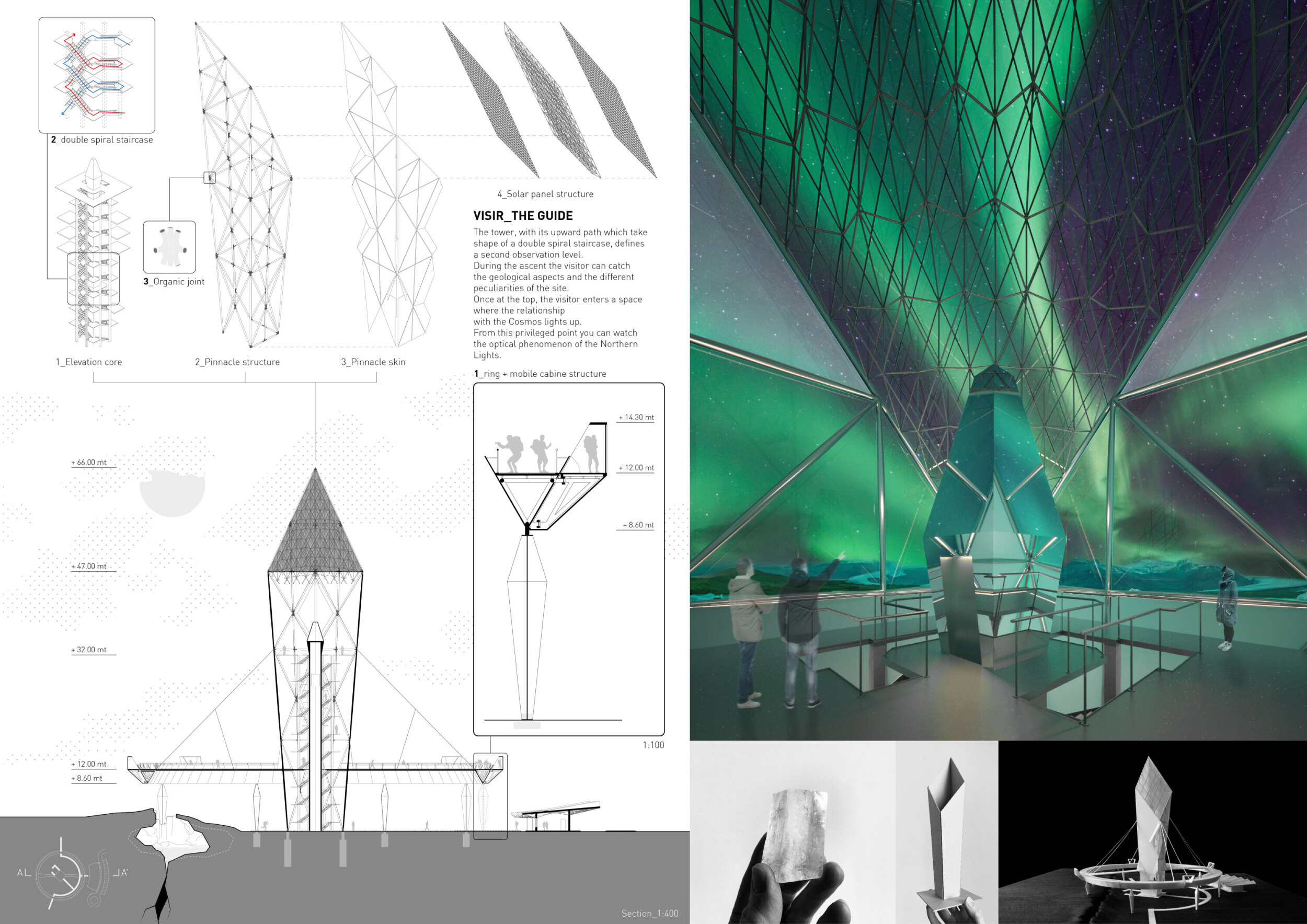 Architecture project // Elevated Circular Walkway Enhances Geological ...
