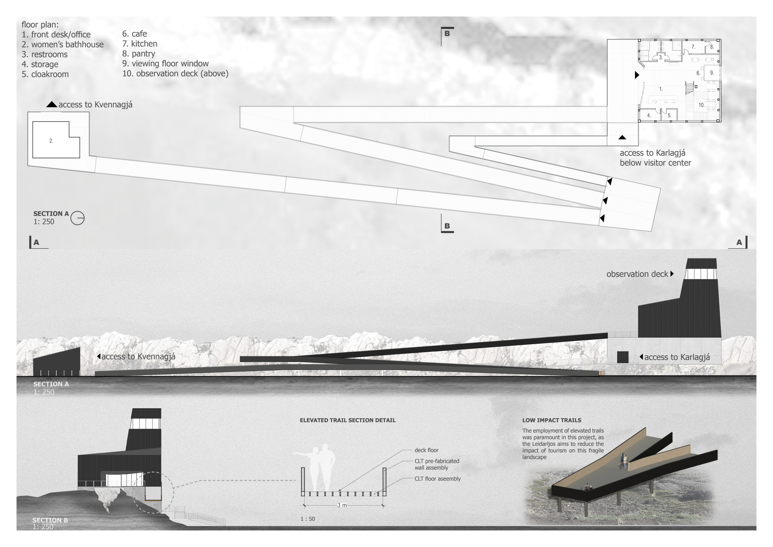 Architecture project // Tectonic Strata Pavilion with Corrugated Metal ...