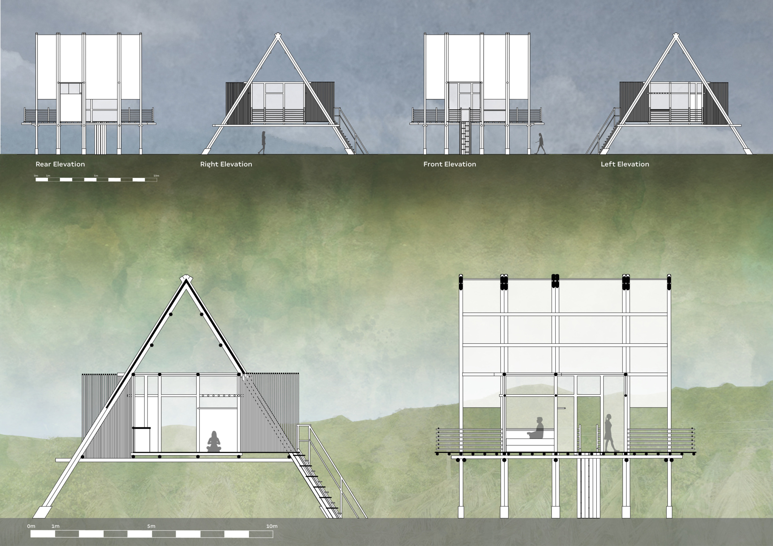 Architecture project // Bamboo Frameworks and Woven Reeds in a Tropical ...
