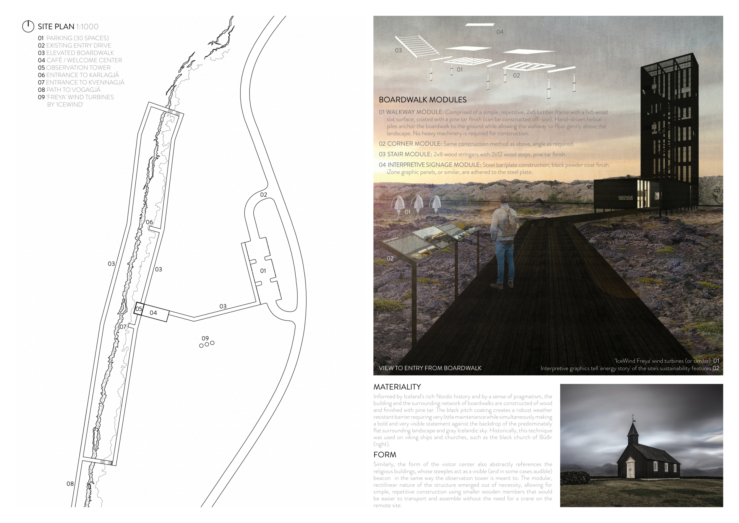 Architecture project // Pine Tar Clad Observation Tower Embracing ...