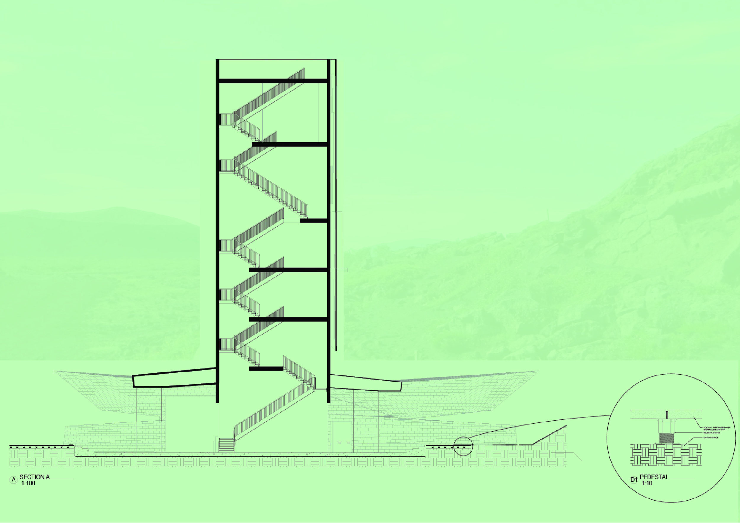Architecture project // Tectonic Towers Made from Lava Stone ...