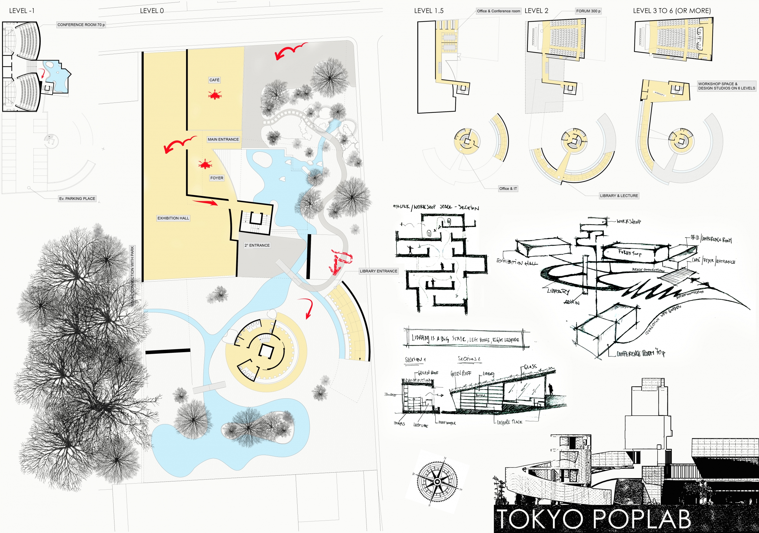 Architecture project // Vibrant Modular Spaces Enhanced by Cross ...