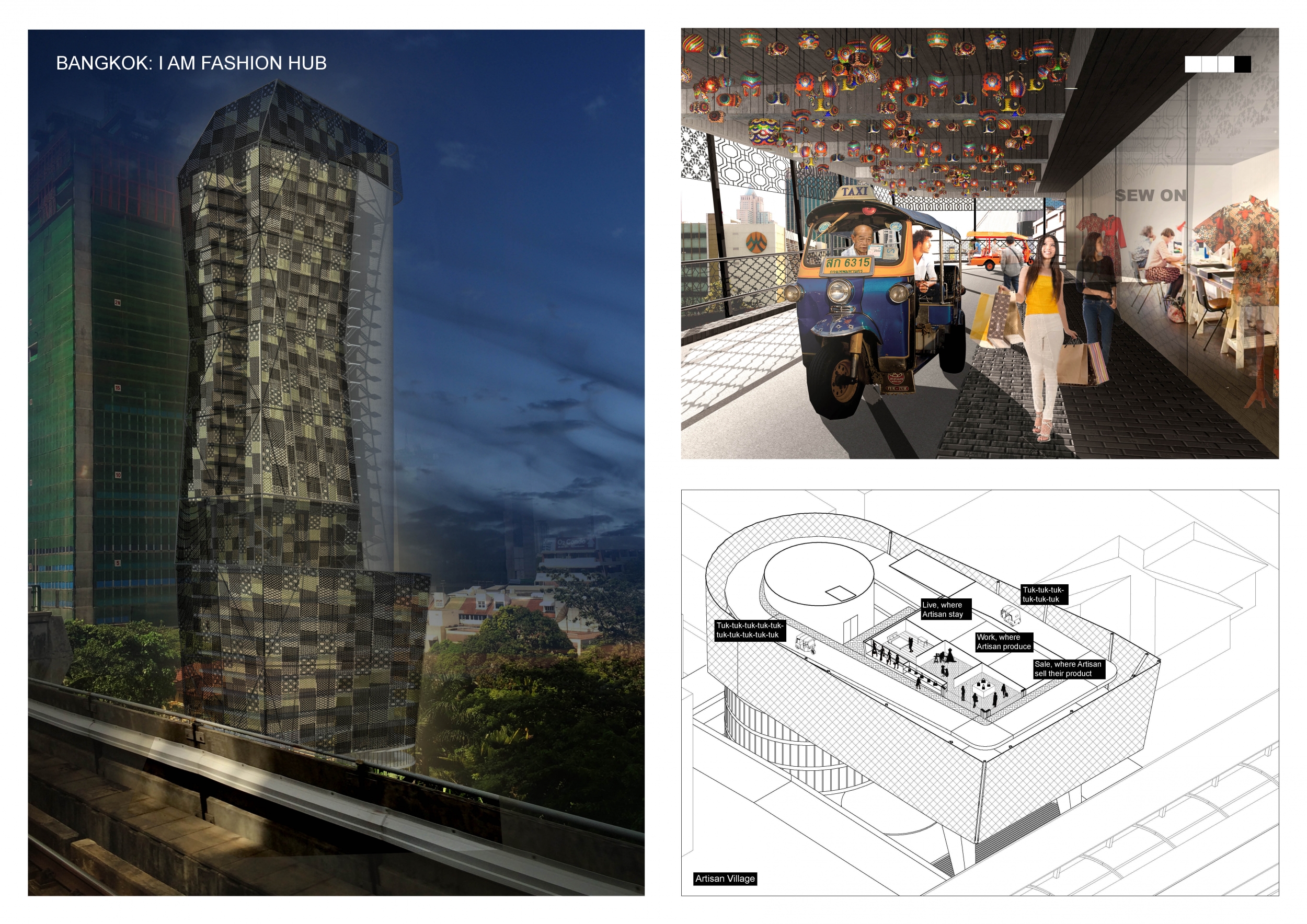 Architecture project // Spiraled Ramp Enhances Community Engagement ...