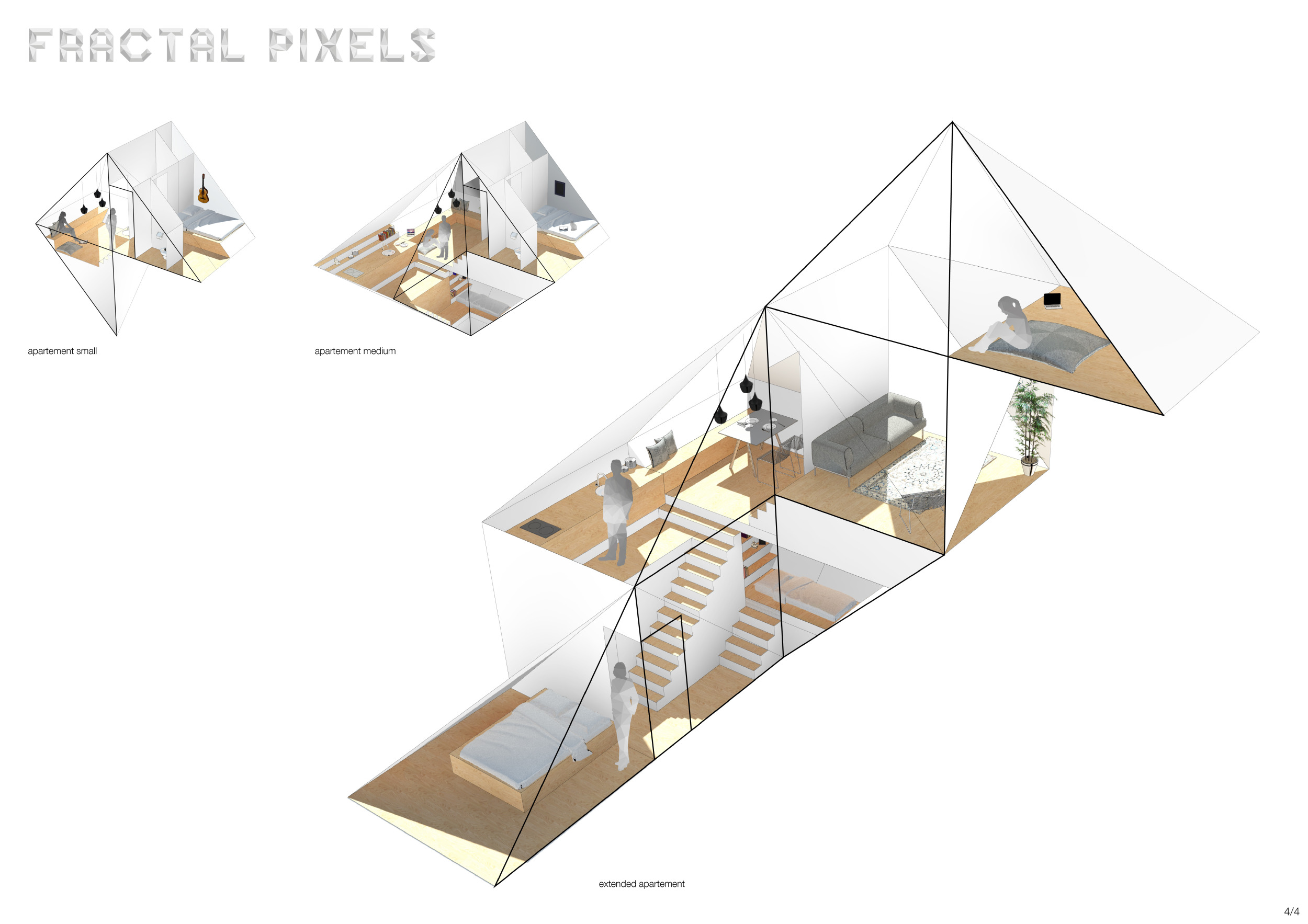Architecture project // Fractal Geometry with Cross-Laminated Timber ...