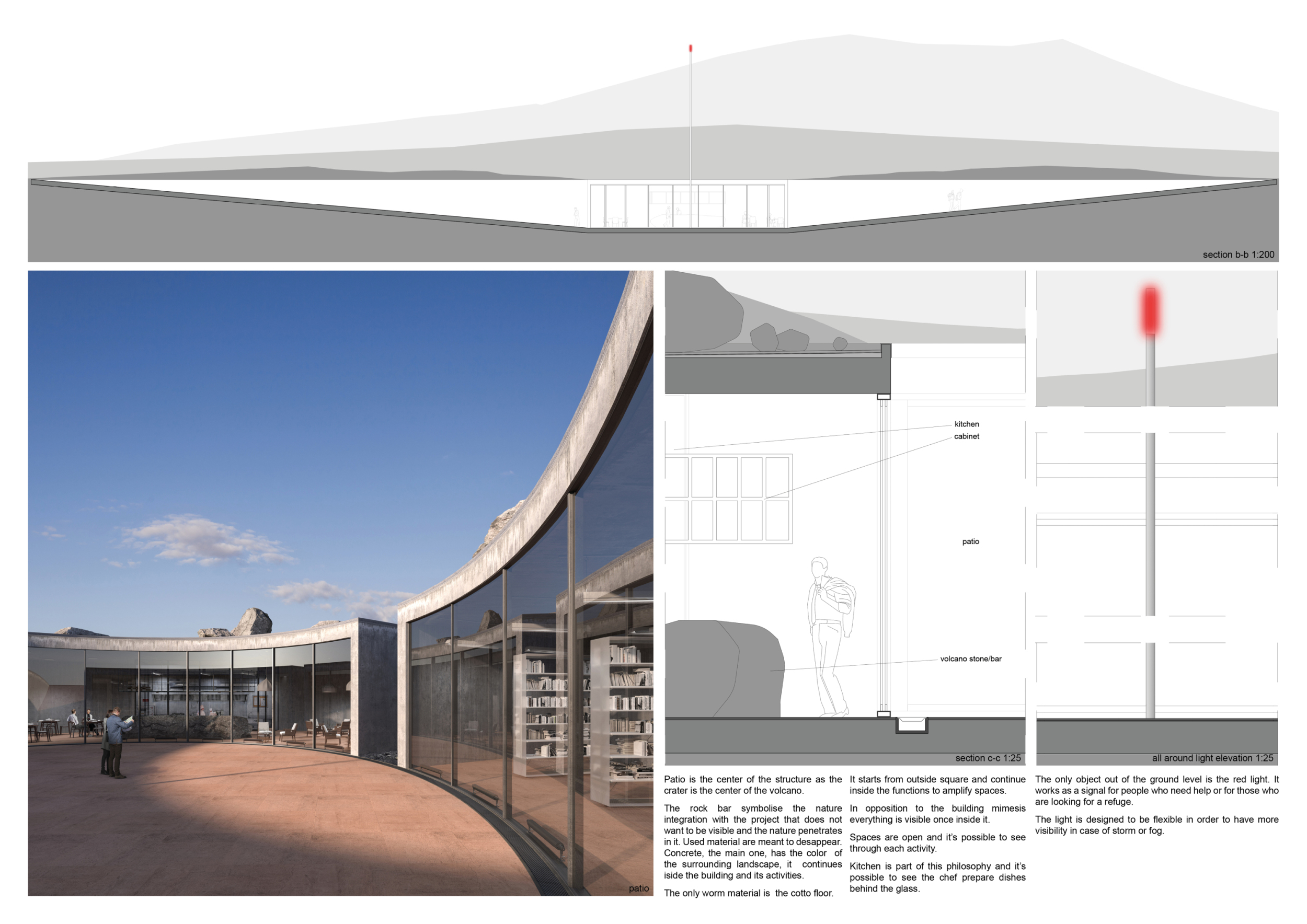 Architecture project // Light-Driven Exposition Space Crafted from ...