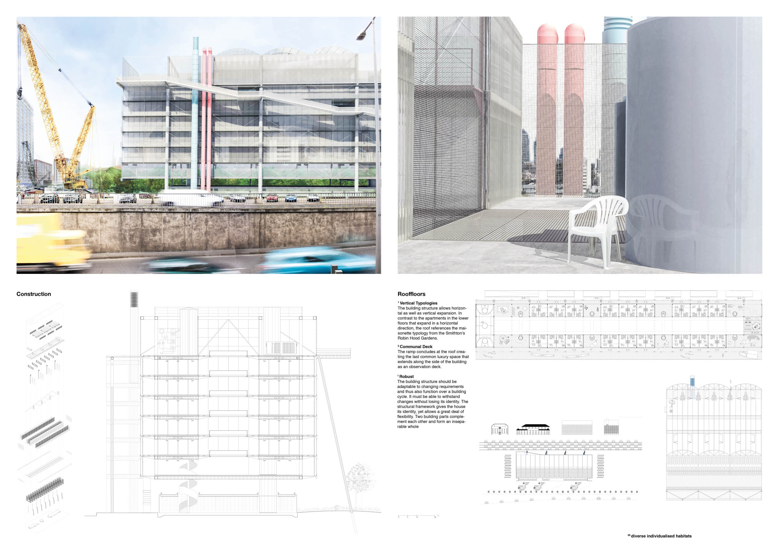 Architecture project // Elevated Community Spaces with Integrated ...