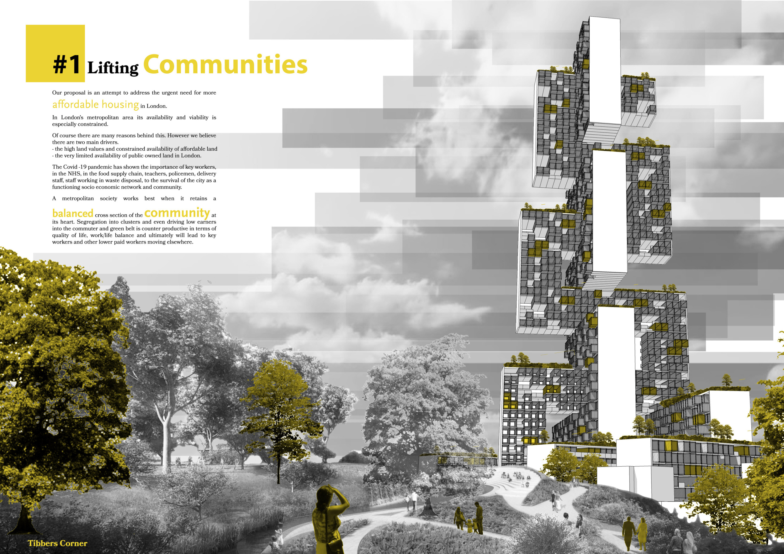 Architecture project // Elevated Living with Sky Gardens and ...