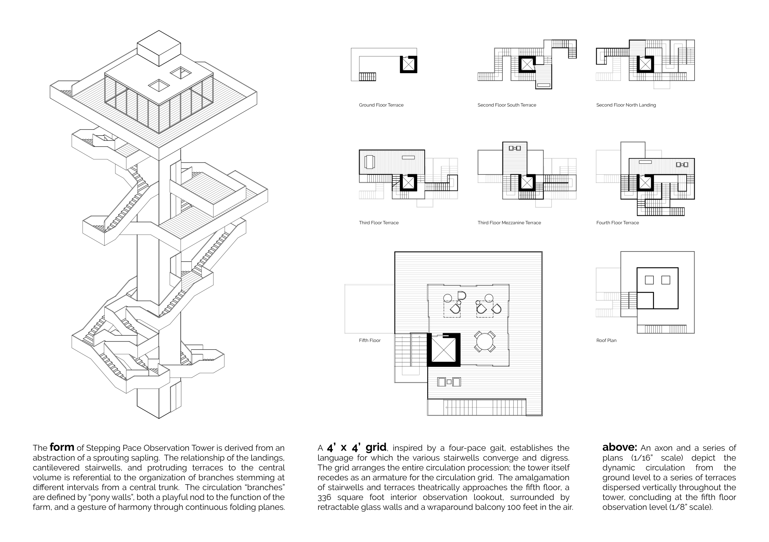 Architecture project // Rhythmic Ascent Through Cantilevered Terraces ...