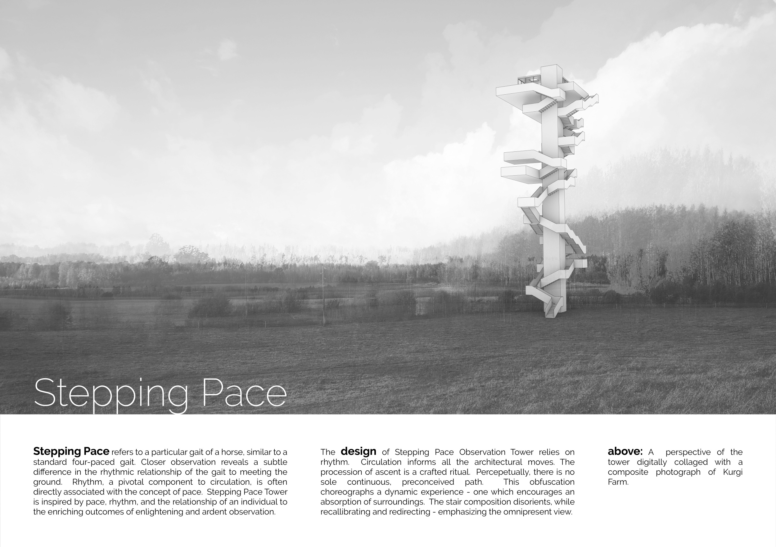 Architecture project // Rhythmic Ascent Through Cantilevered Terraces ...