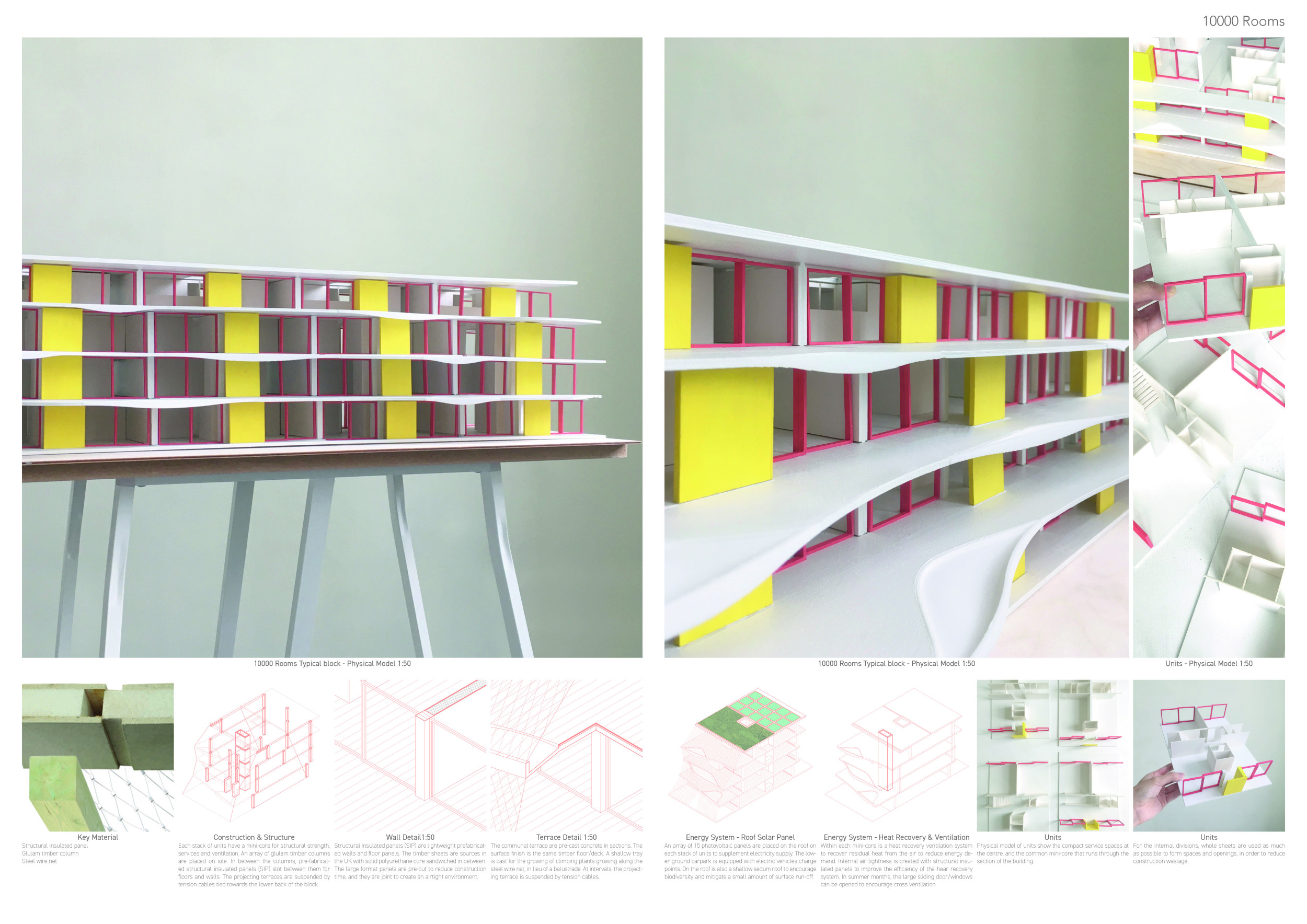 Architecture project // Glulam Timber Framework with Community Terraces ...