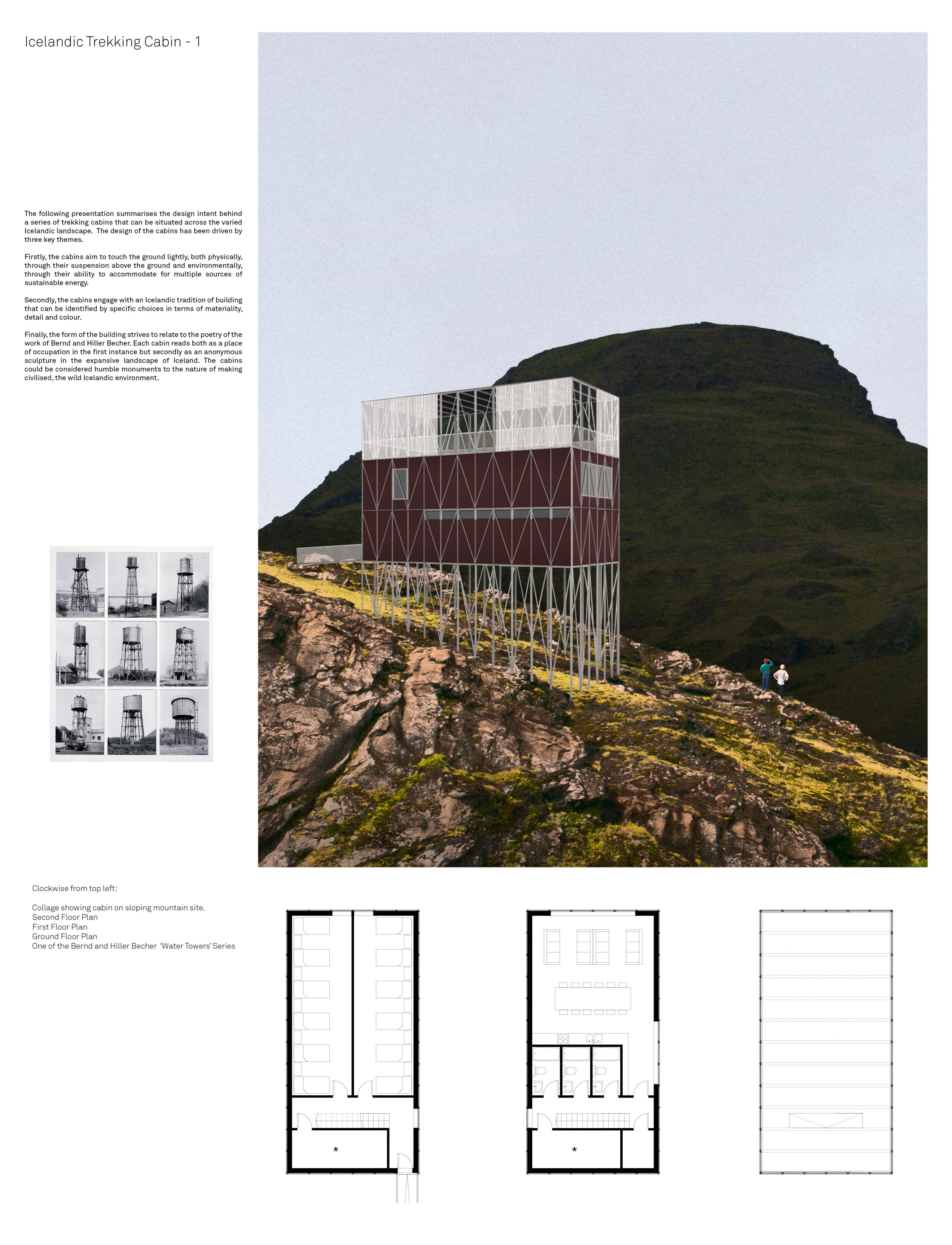 Architecture project // Elevated Shelter with Aluminum Cladding and ...