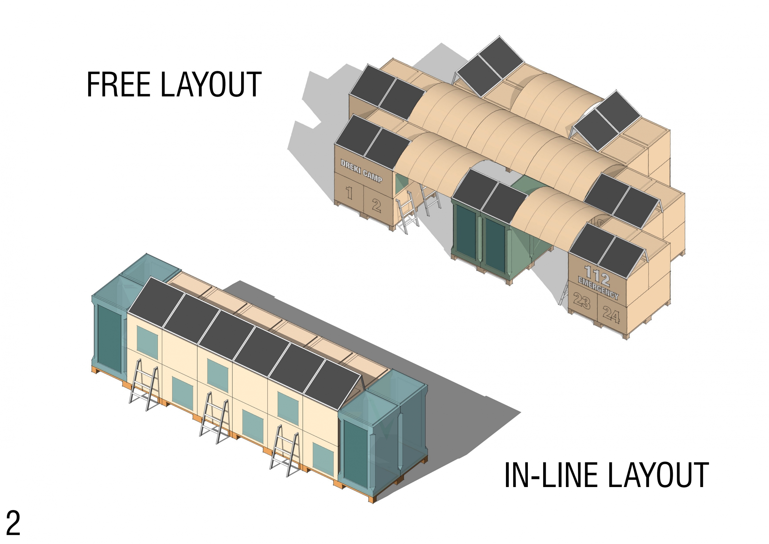 Architecture project // Modular Cabins Utilizing Rotomolded Plastic and ...