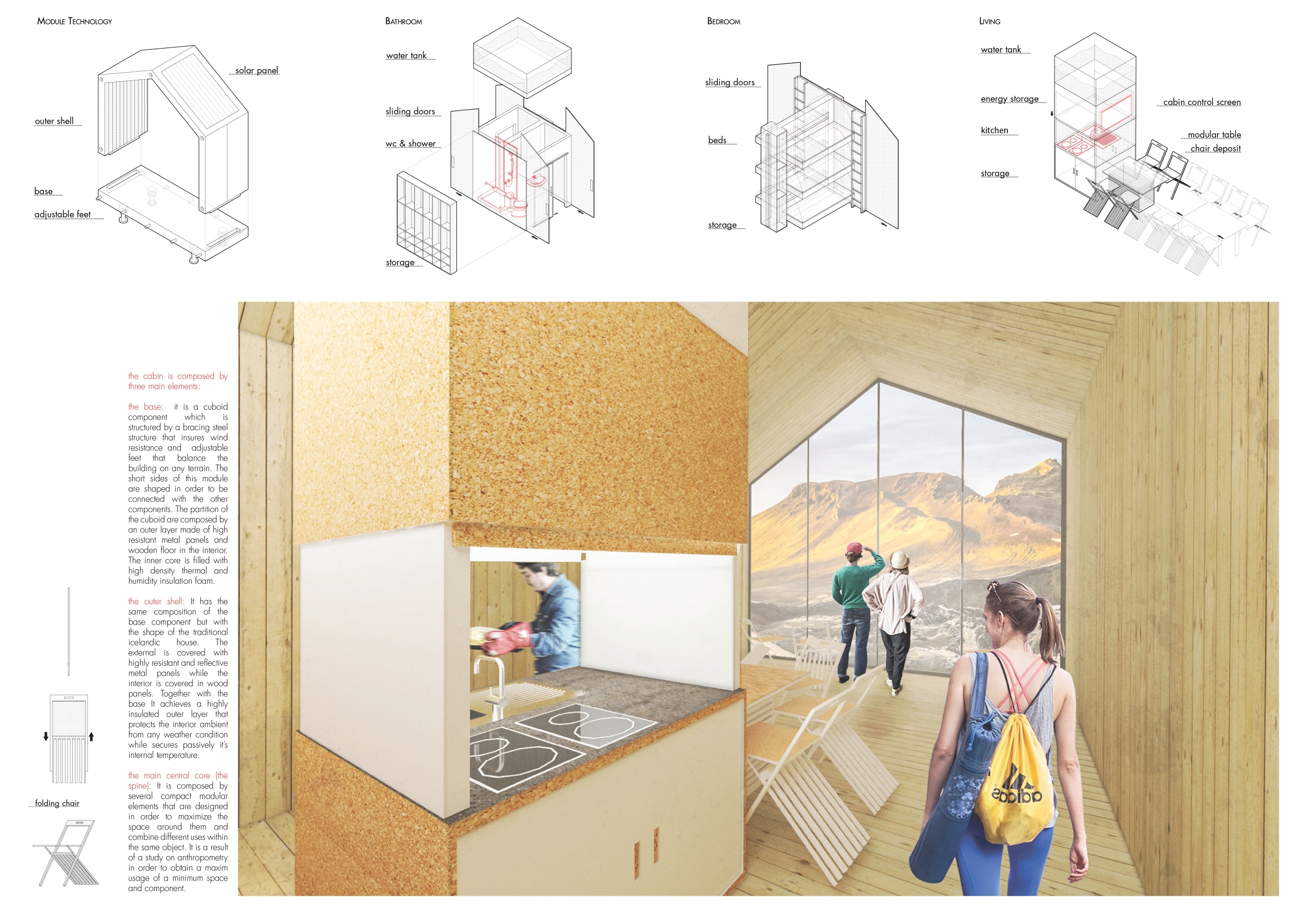 Architecture project // Cork-Insulated Shelters Crafted from Modular ...