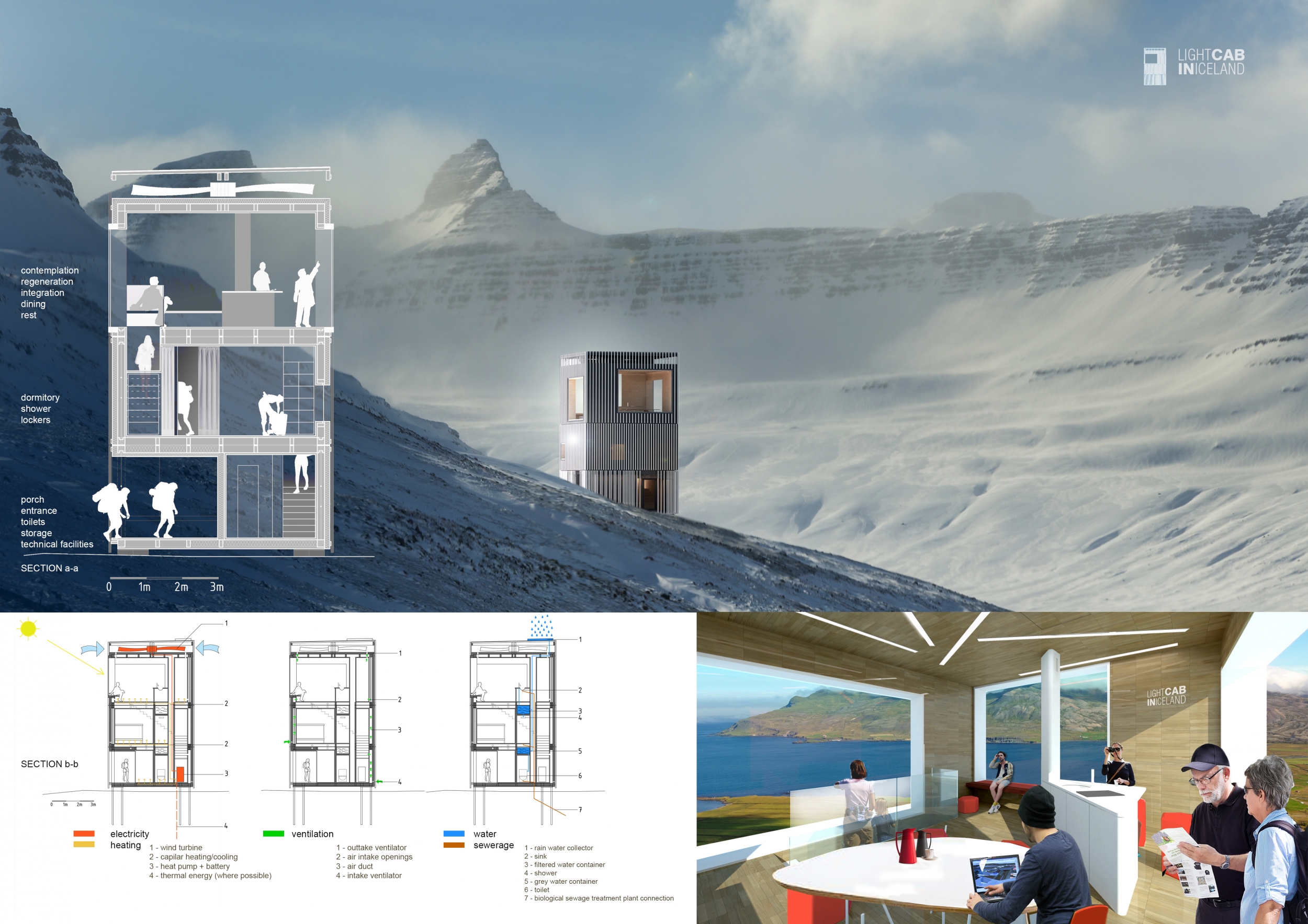 Architecture project // Reflective Aluminum Shelters Integrating ...