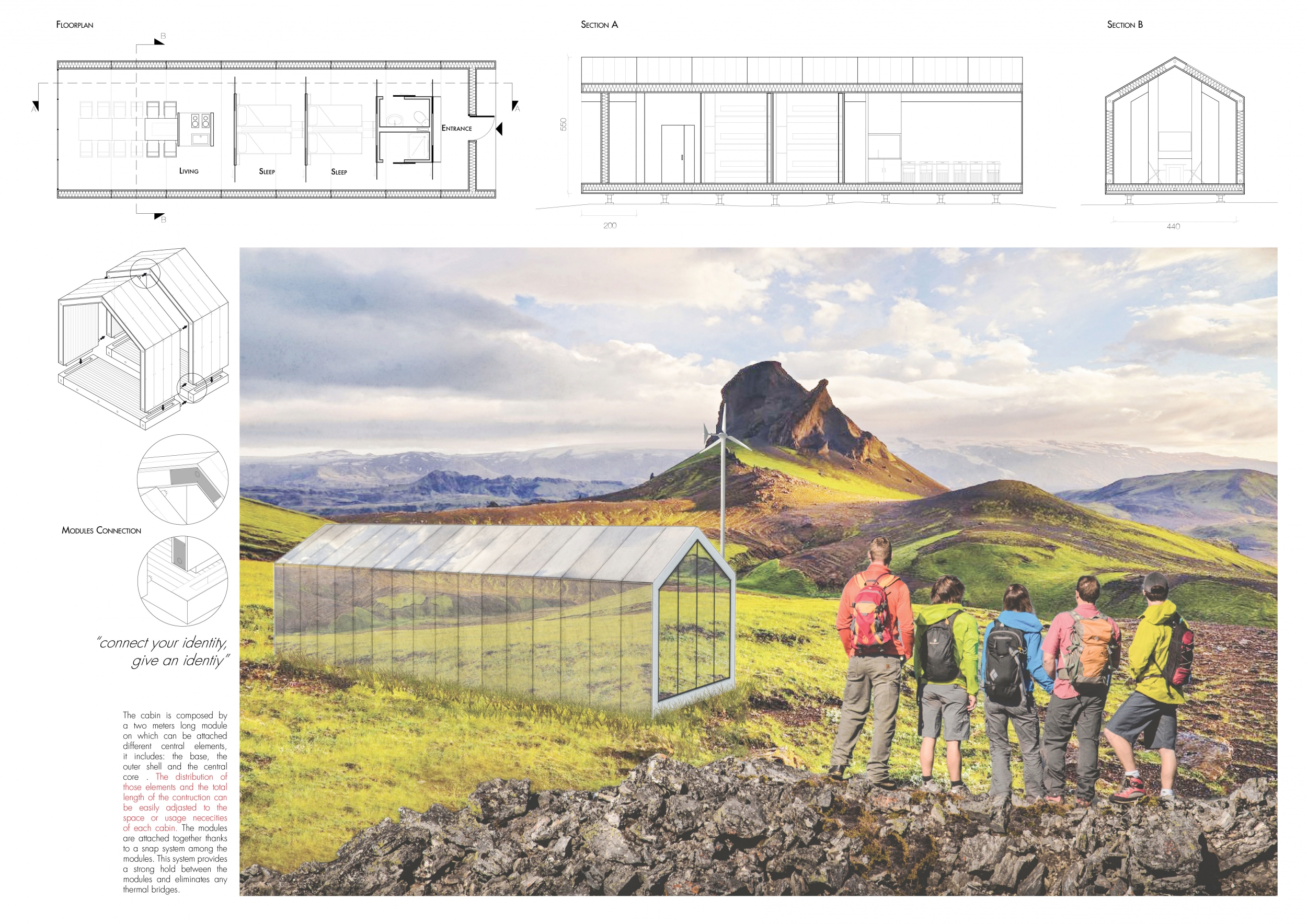 Architecture project // Cork-Insulated Shelters Crafted from Modular ...