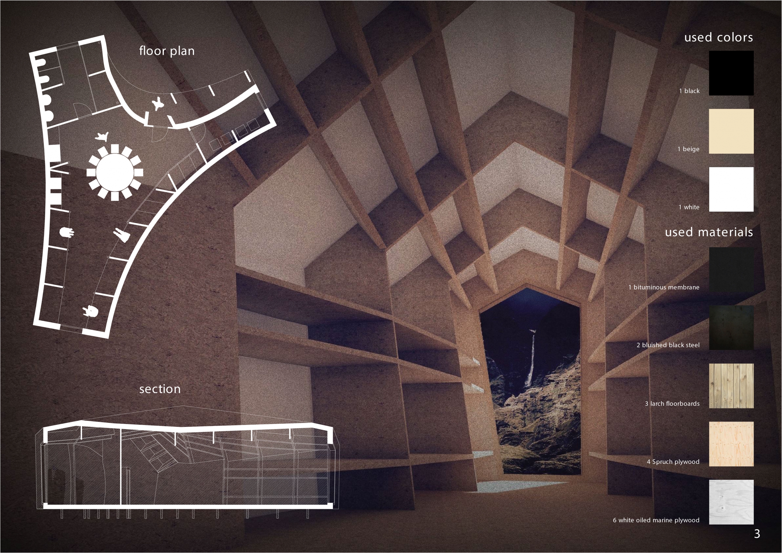 Architecture project // Sustainable Design Featuring Larch and Plywood ...