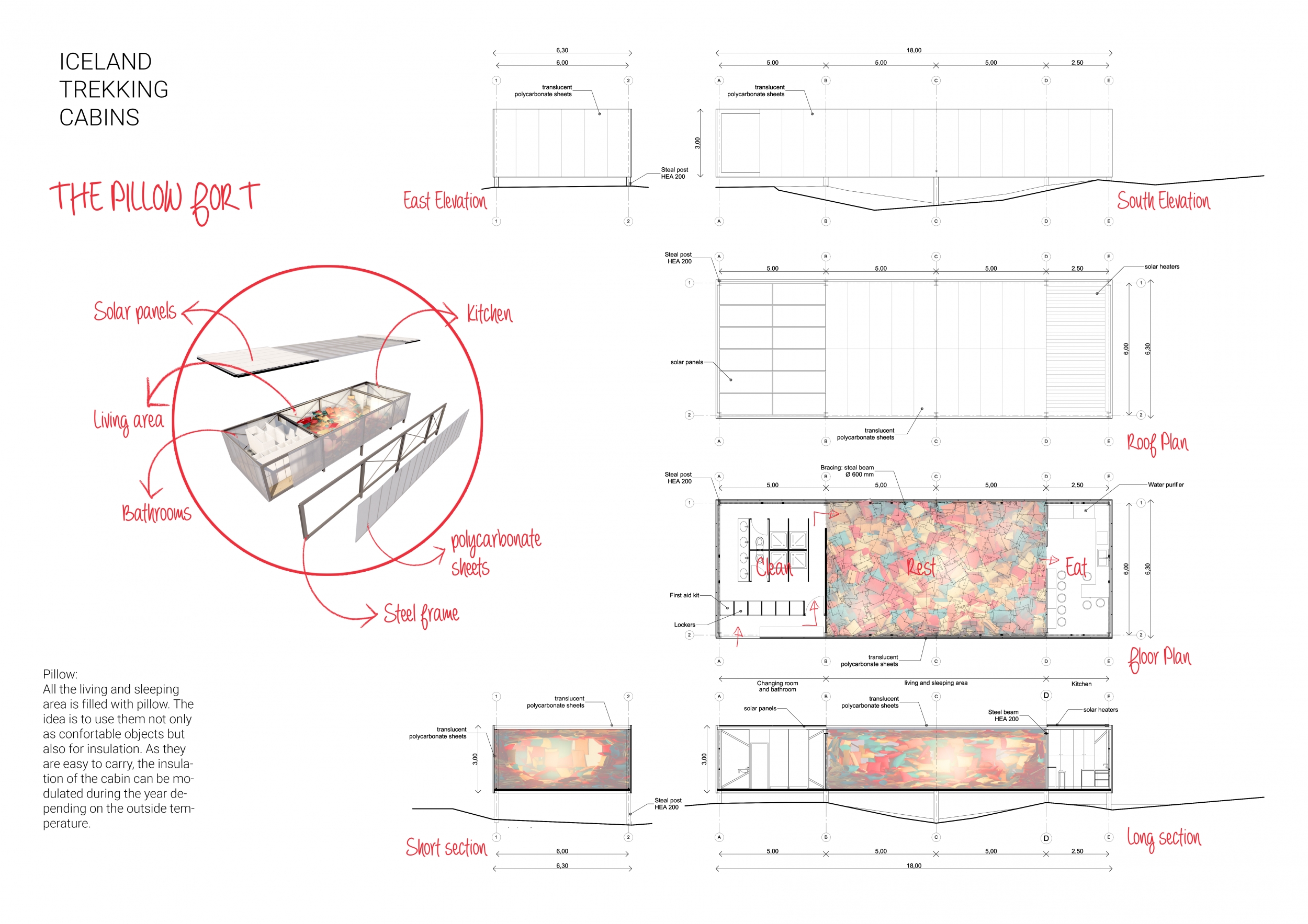 Architecture project // Translucent Polycarbonate Shelters with ...
