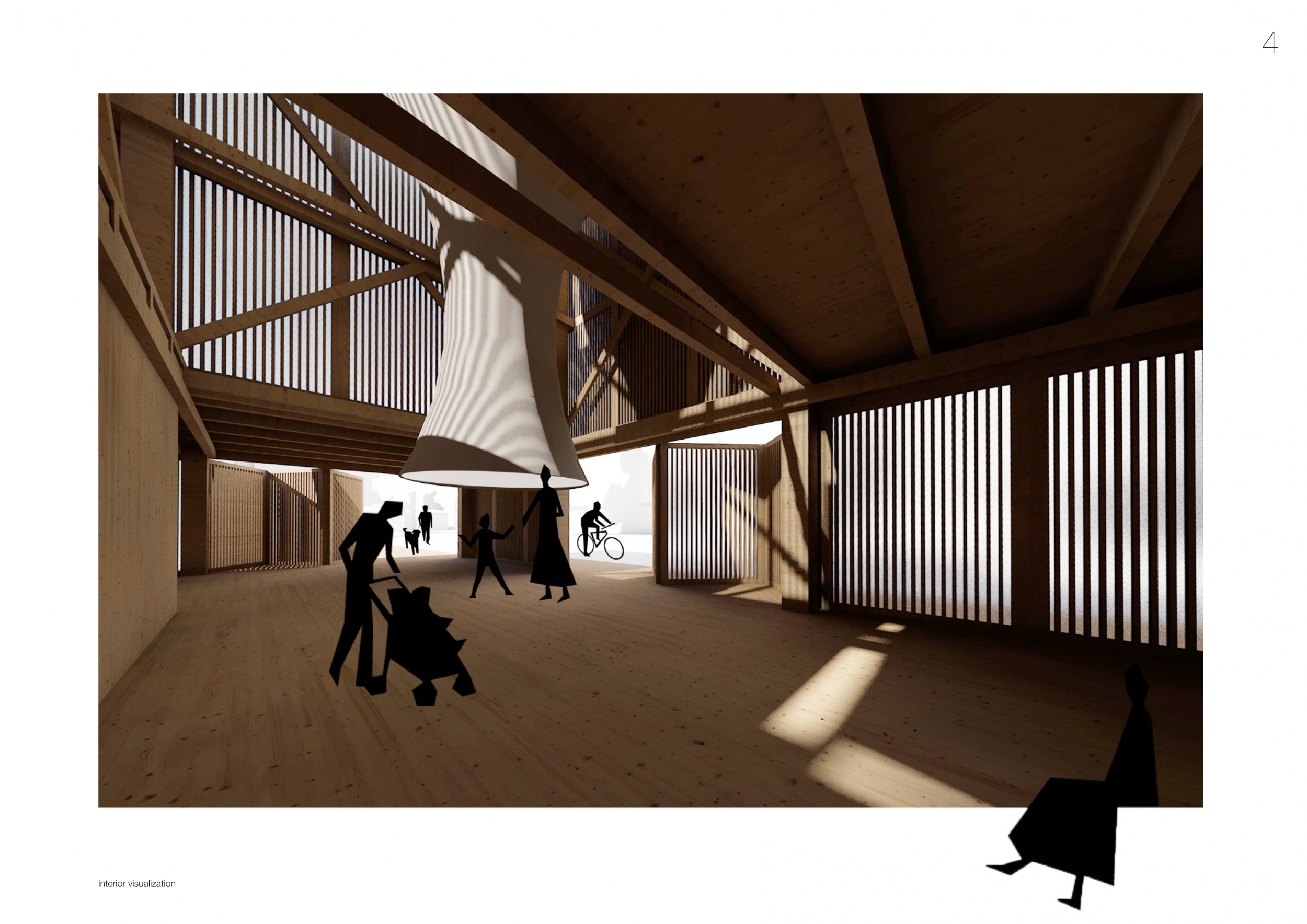 Architecture project // Timber-Structured Pavilion Featuring Natural ...