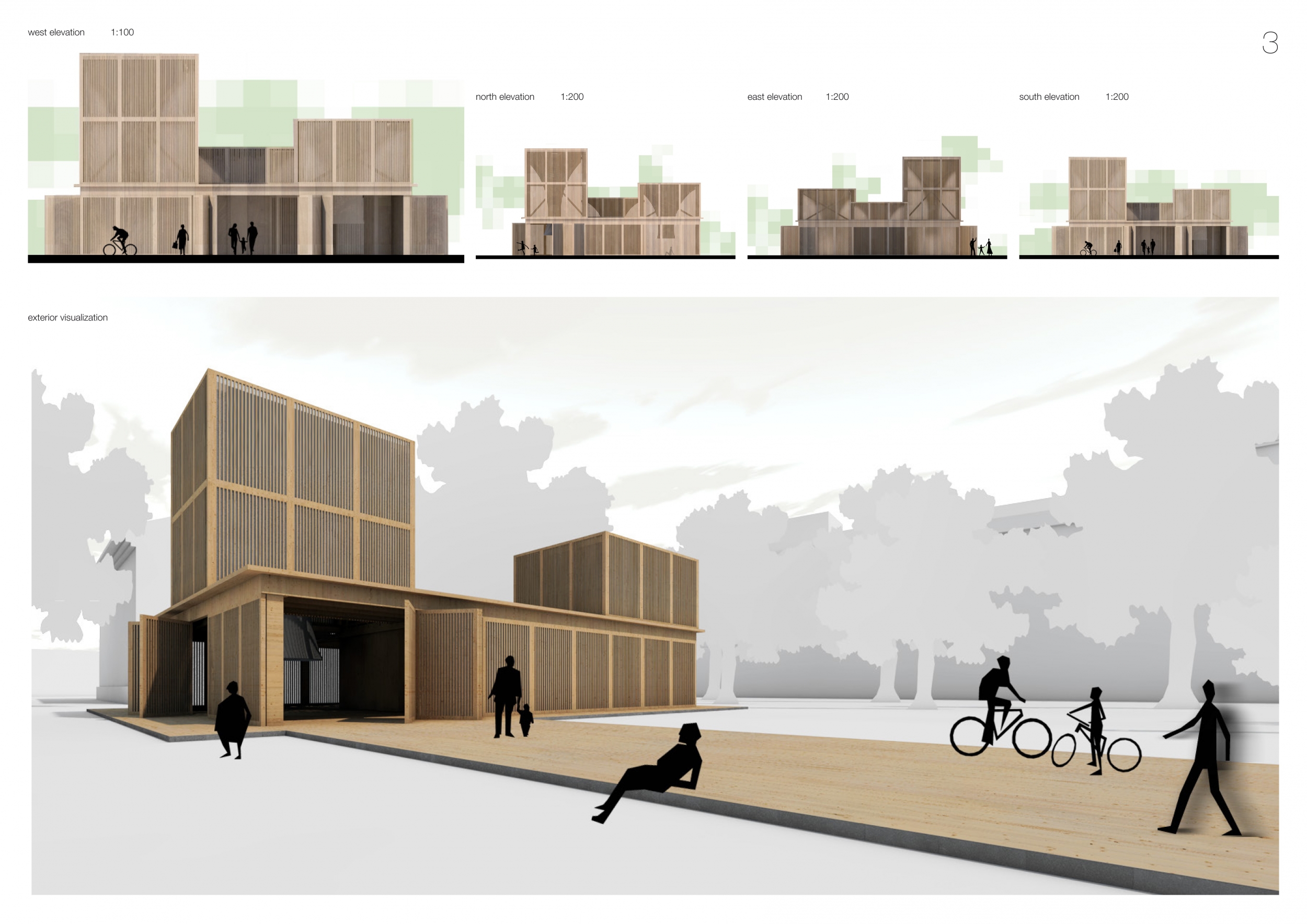 Architecture project // Timber-Structured Pavilion Featuring Natural ...