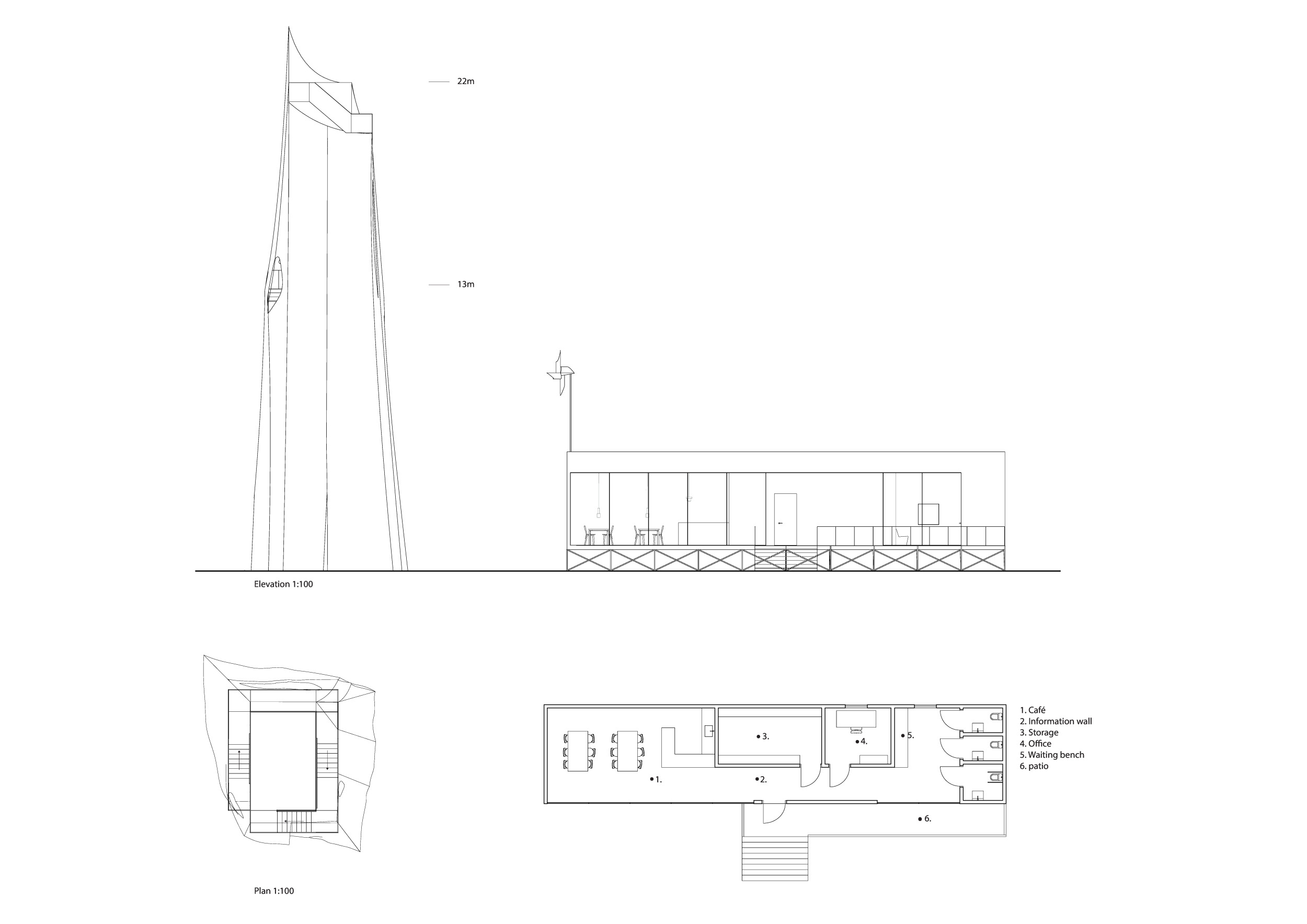 Architecture project // Perforated Steel Drape Enhances Geothermal ...