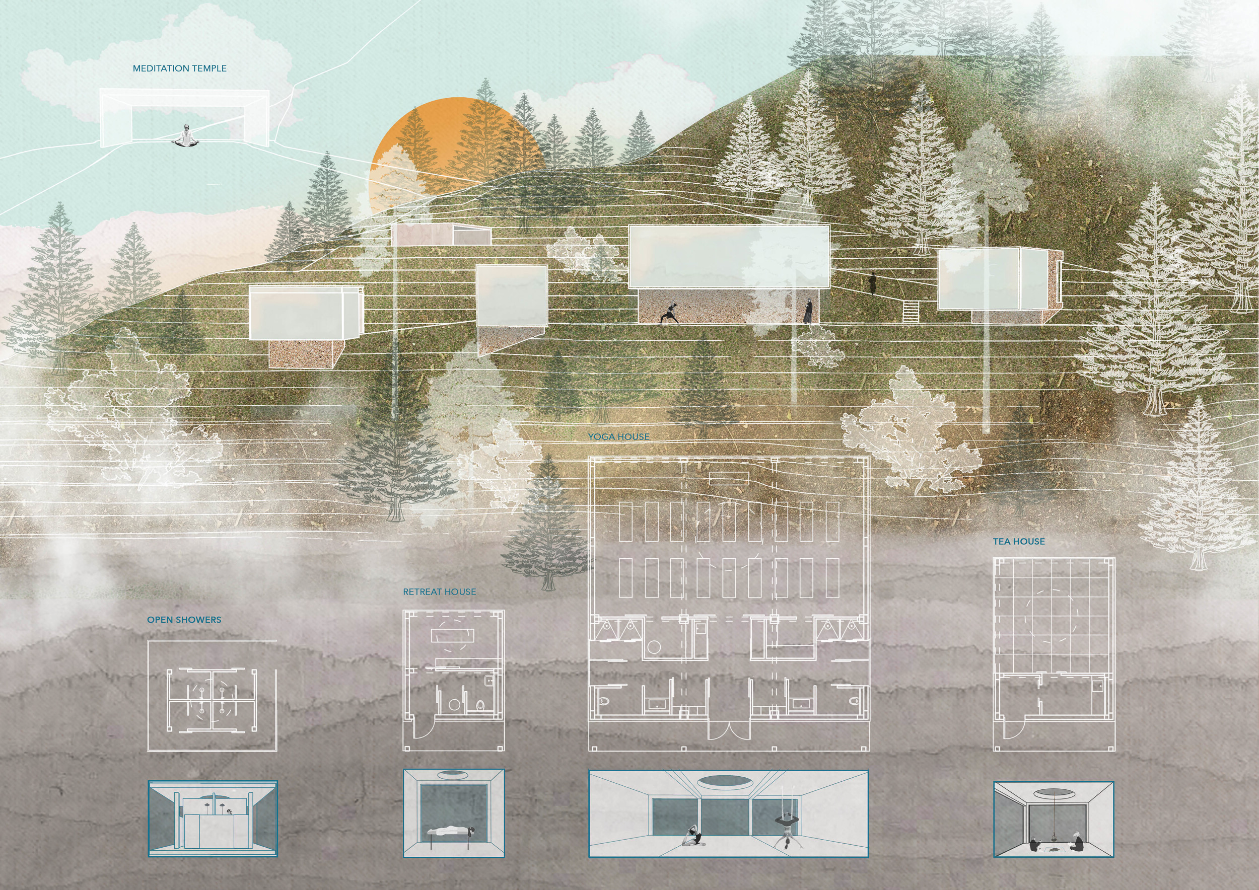 Architecture project // Cork Insulation and CLT Structures in a ...