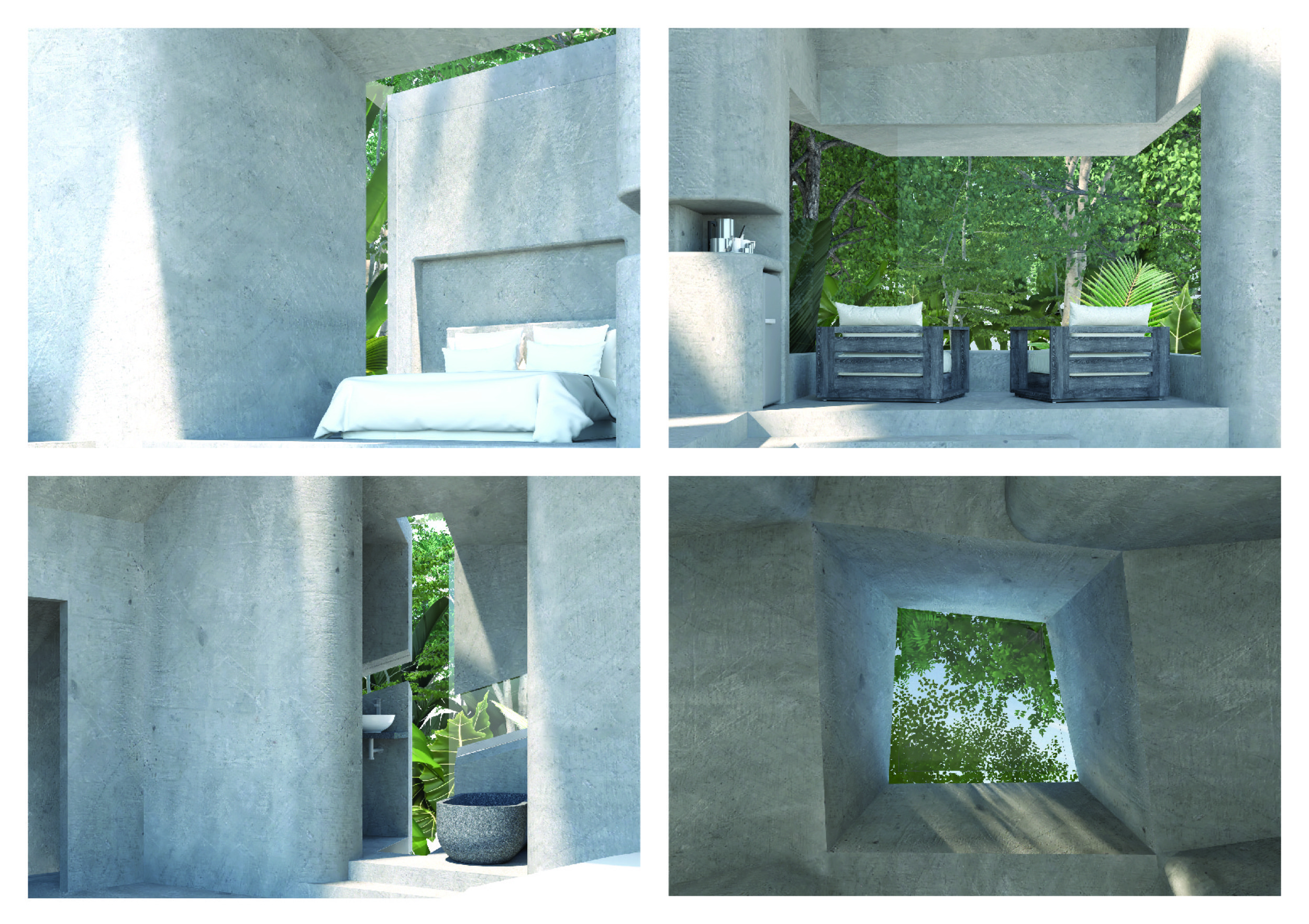Architecture project // Creature-Like Retreat with Asymmetrical Windows ...