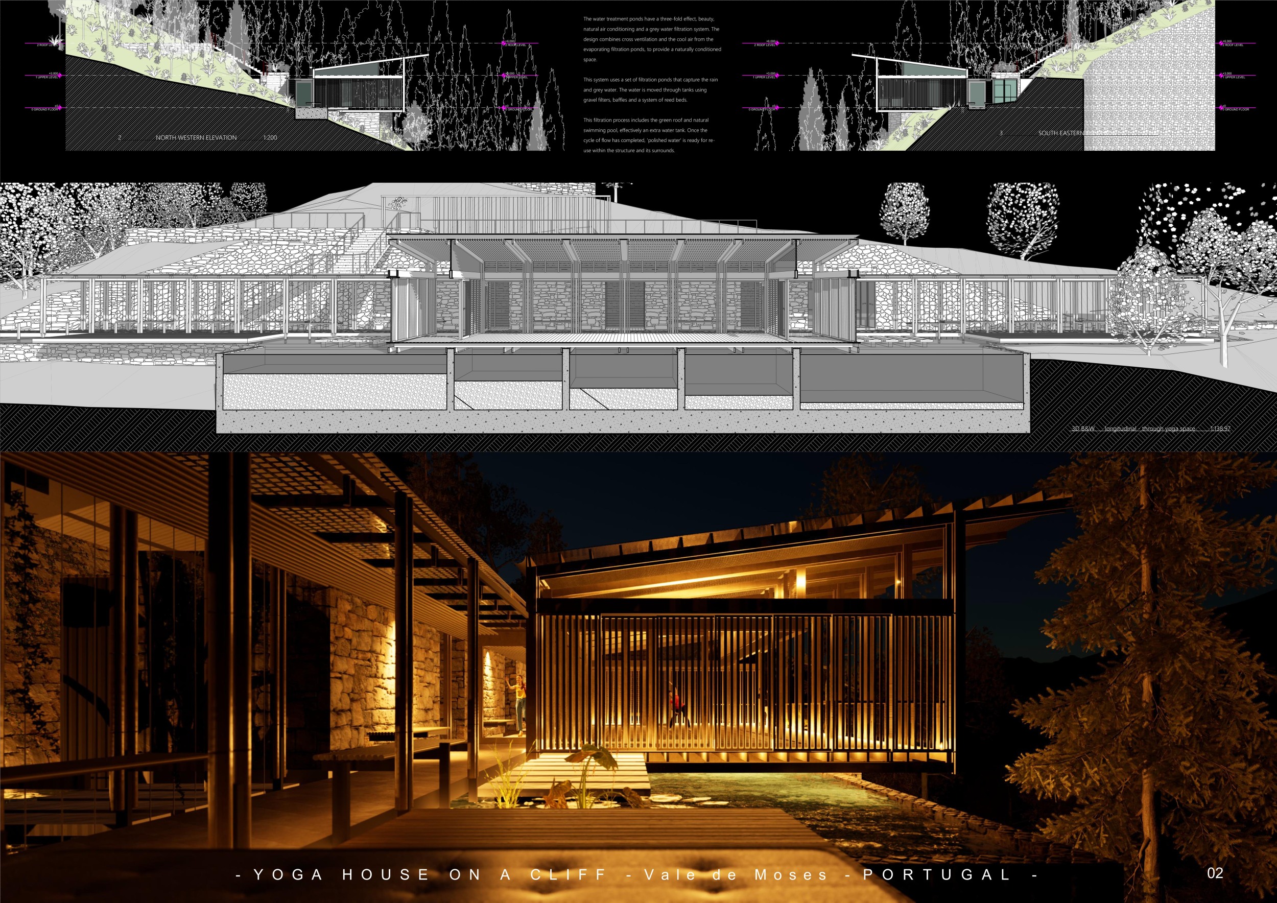 Architecture project // Laminated Bamboo Structure Integrated with Reed ...