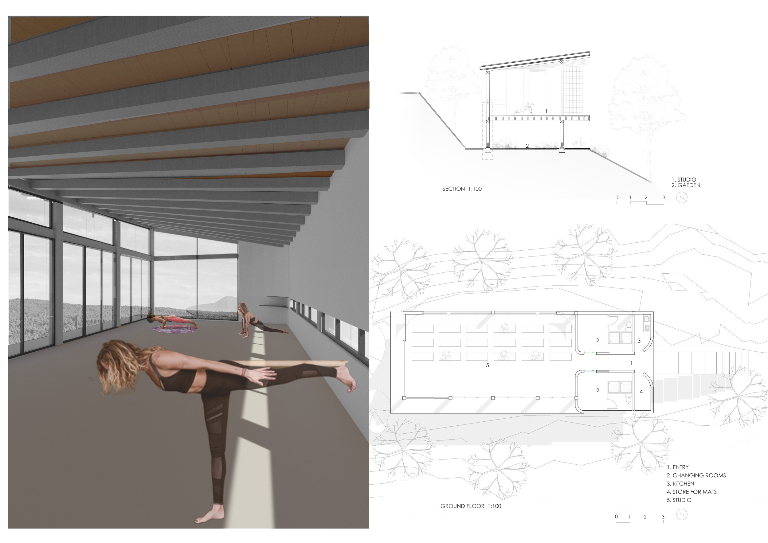 Architecture projects - accessible pathways // Buildner