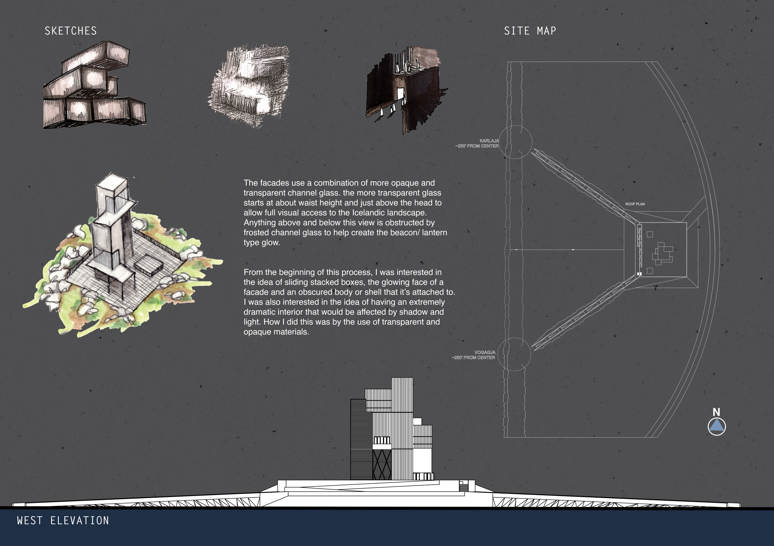 Architecture project // Channel Glass Facade Elevates Observation Tower ...