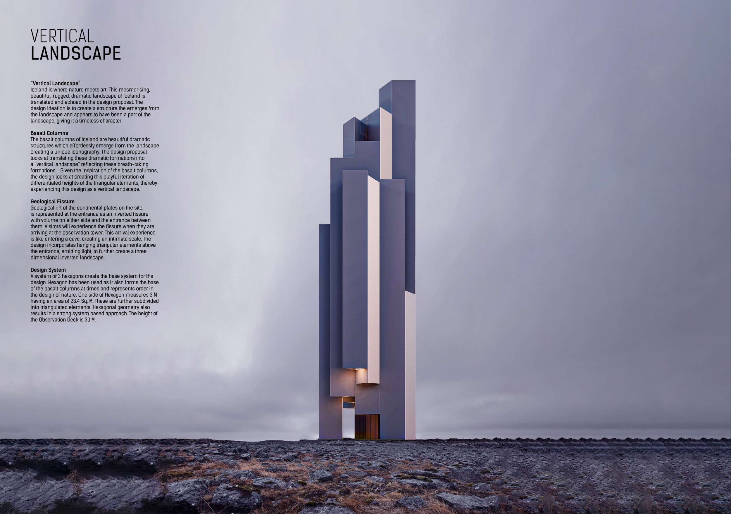 Architecture project // Basalt Columns and Inverted Fissures in Iceland ...