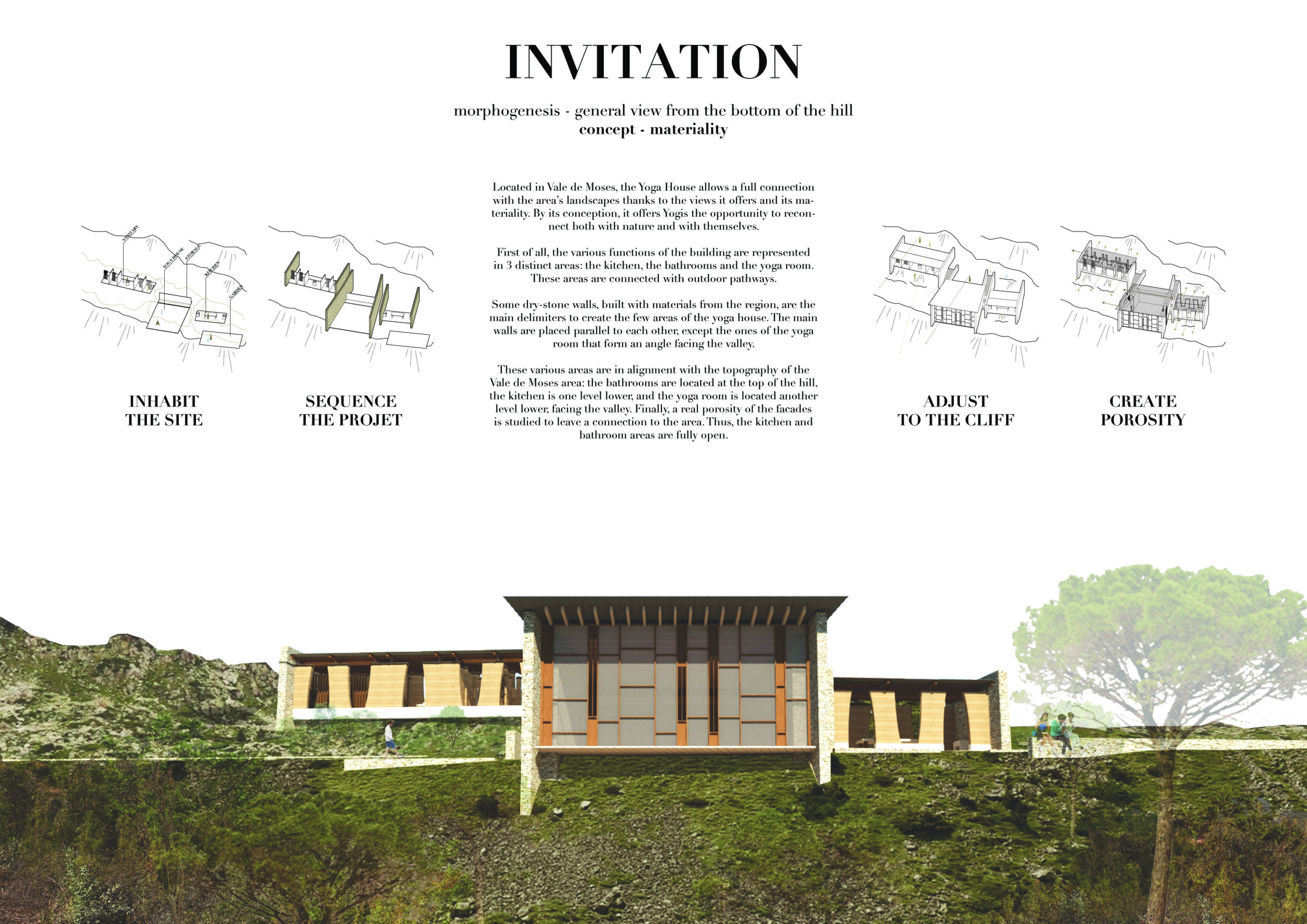 Architecture project // Rammed Earth Forms and Dry Stone Walls ...