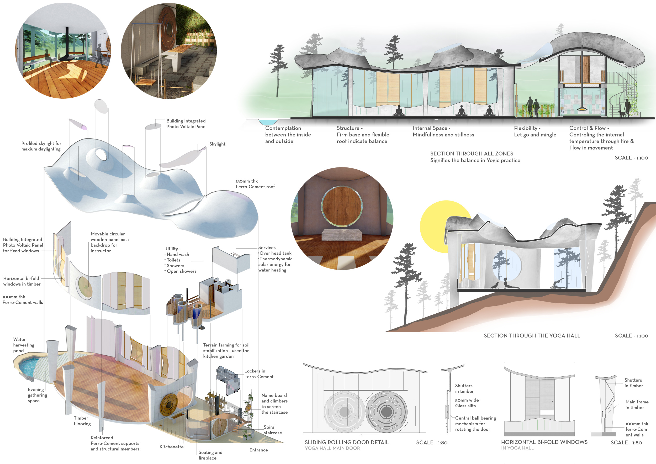 Architecture project // Timber Harmony Amidst Natural Elements with ...