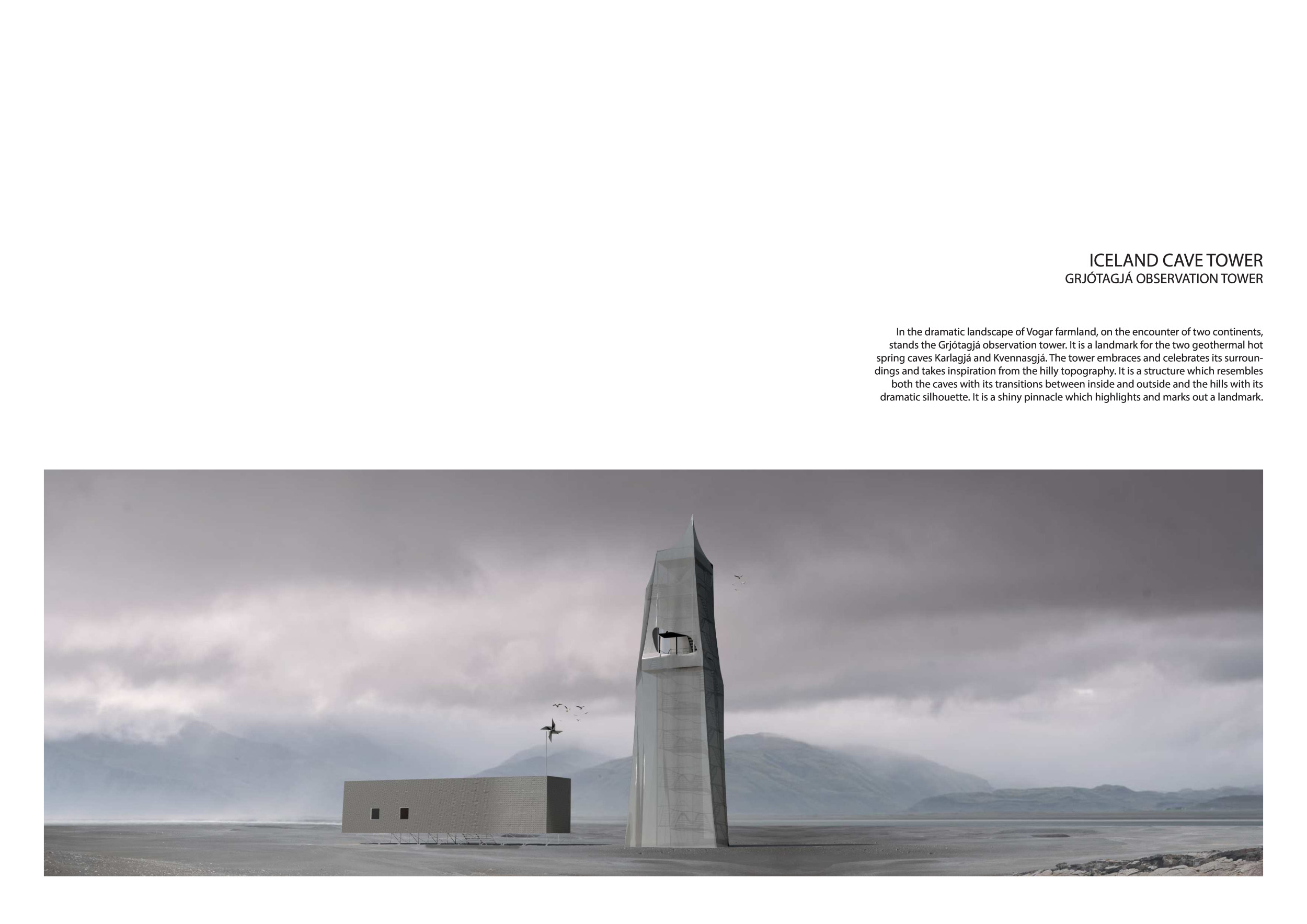 Architecture project // Perforated Steel Drape Enhances Geothermal ...