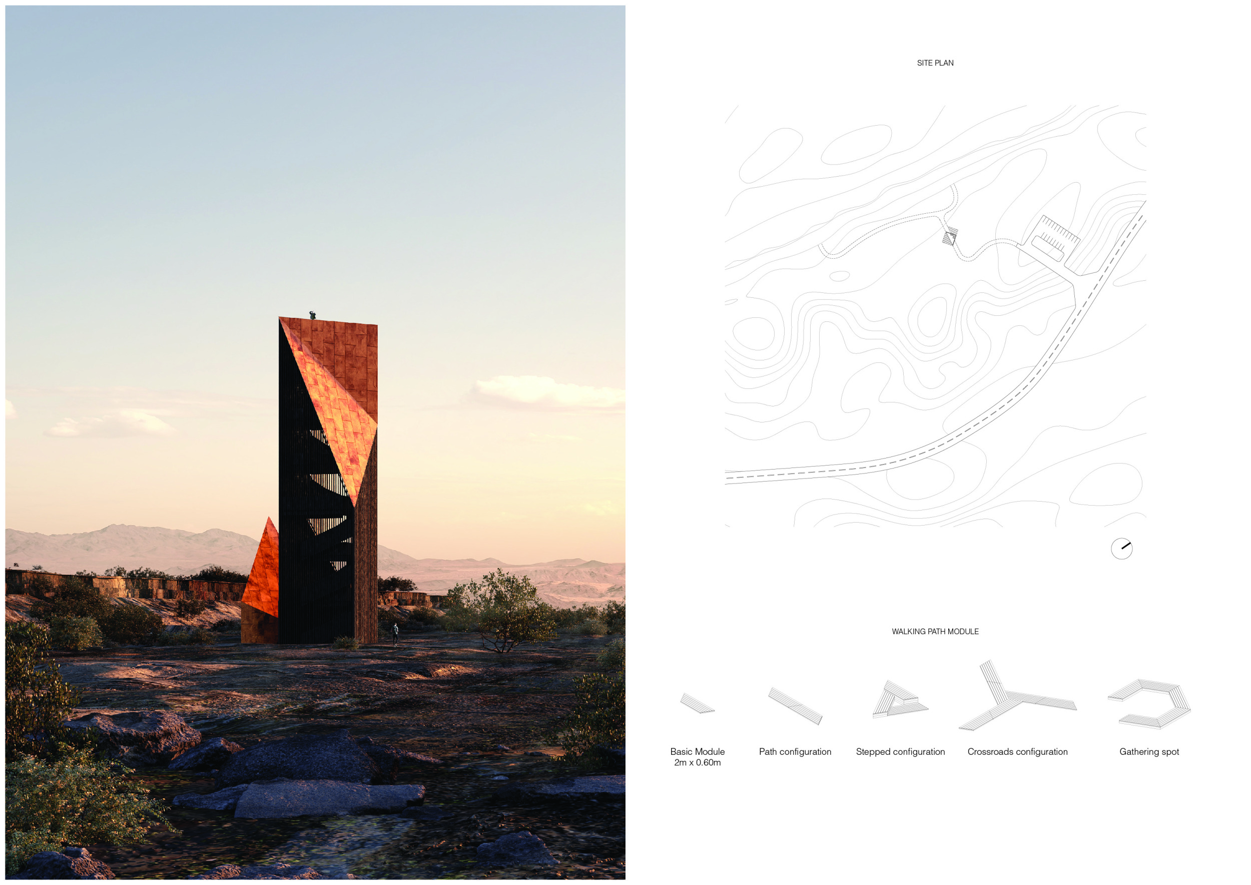 Architecture project // Corten Steel Structure Embracing Natural ...