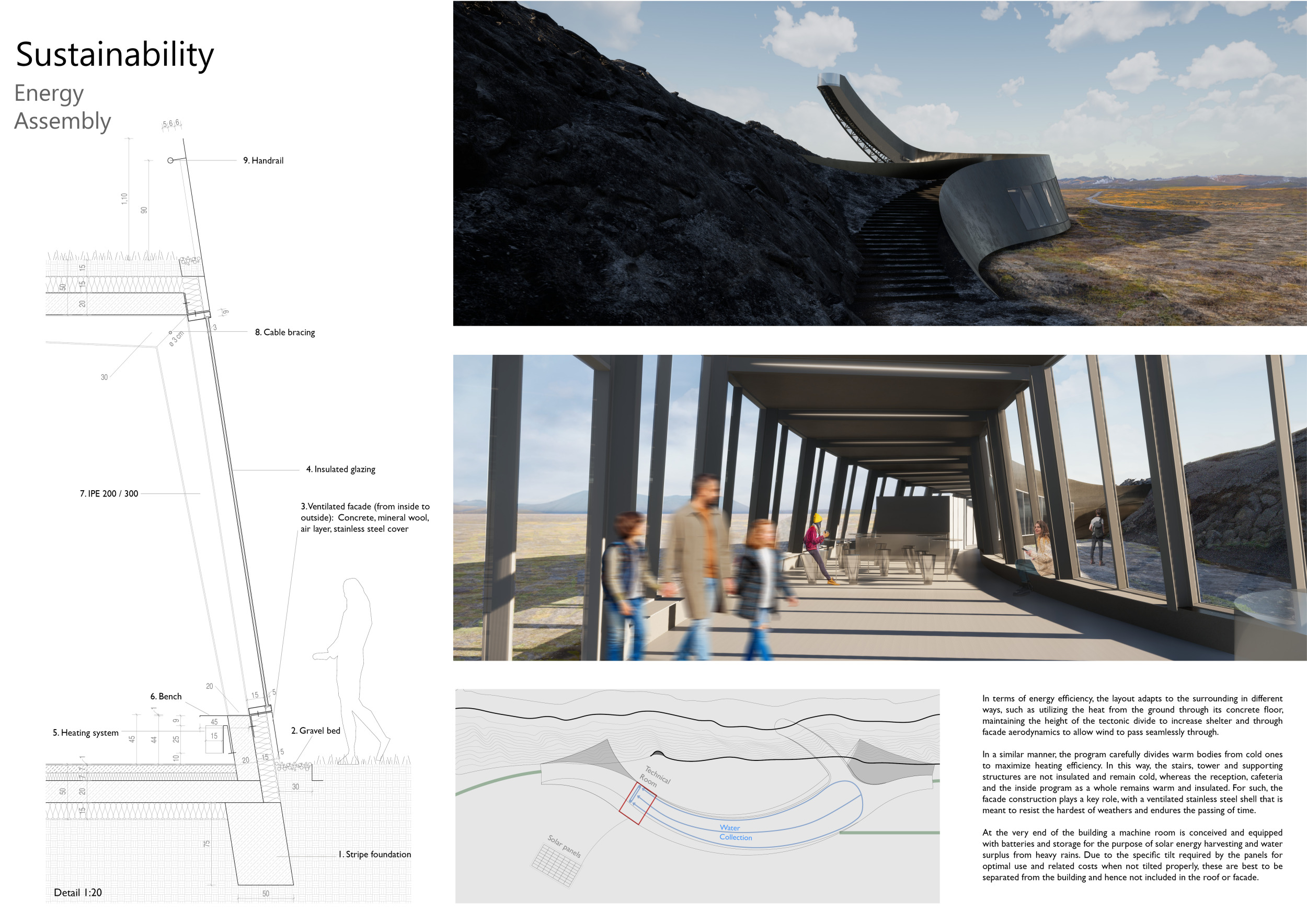 Architecture project // Curved Steel Enclosure Enhances Cave Access and ...